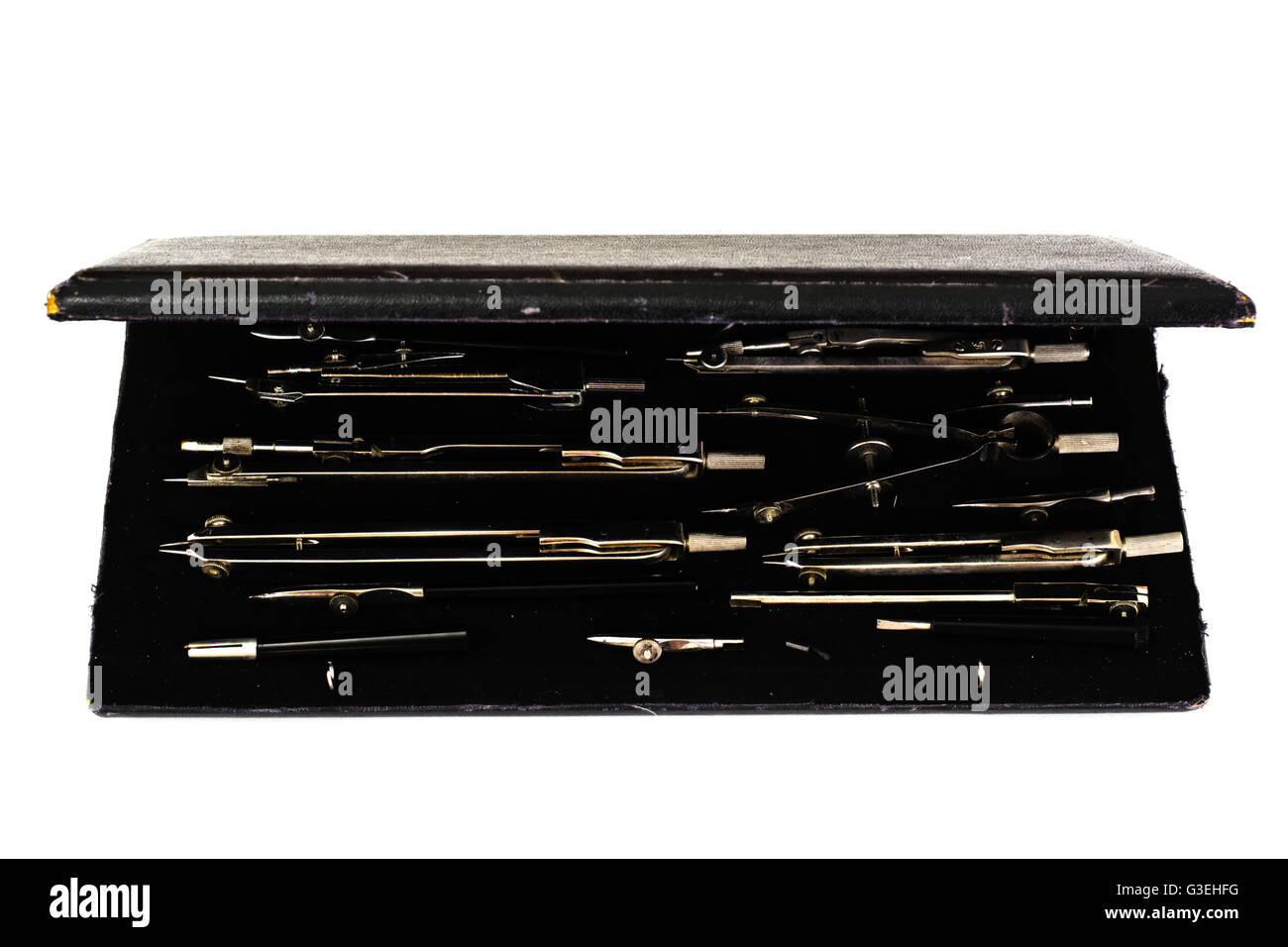 Drafting instruments Cut Out Stock Images & Pictures - Alamy