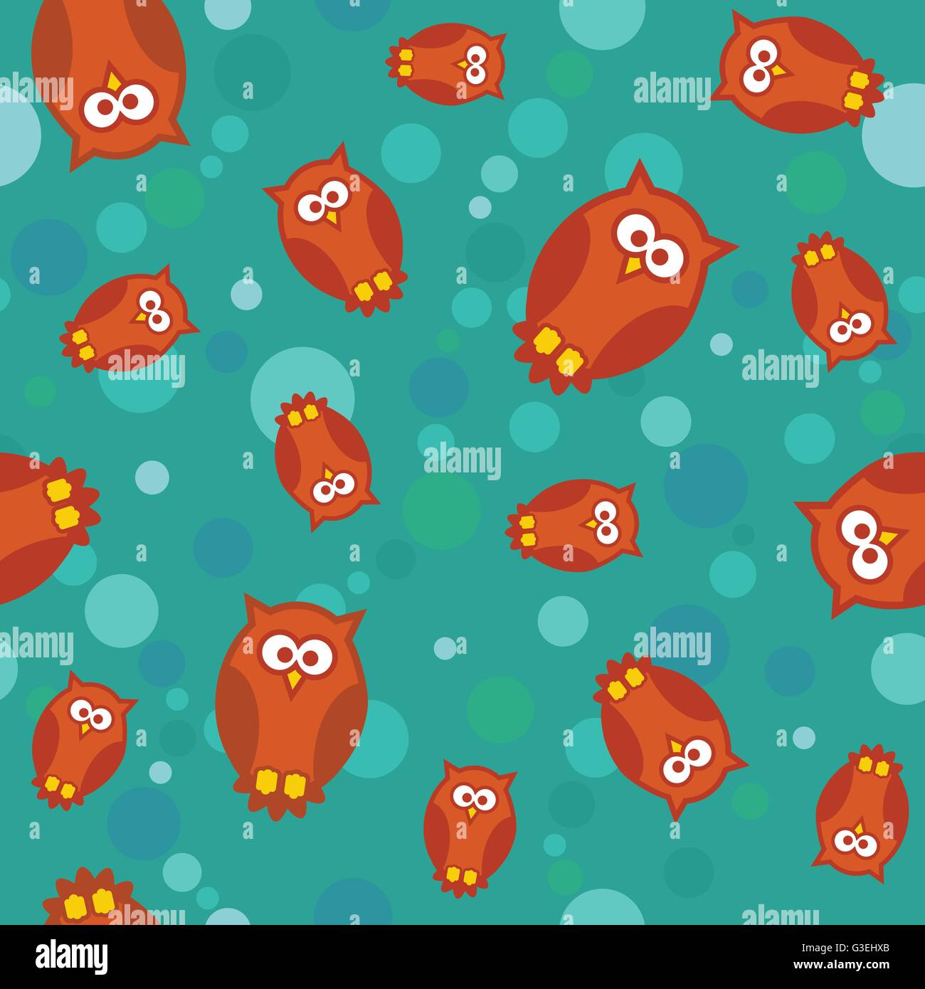 Creative ornamental seamless blue Stock Vector Images - Alamy