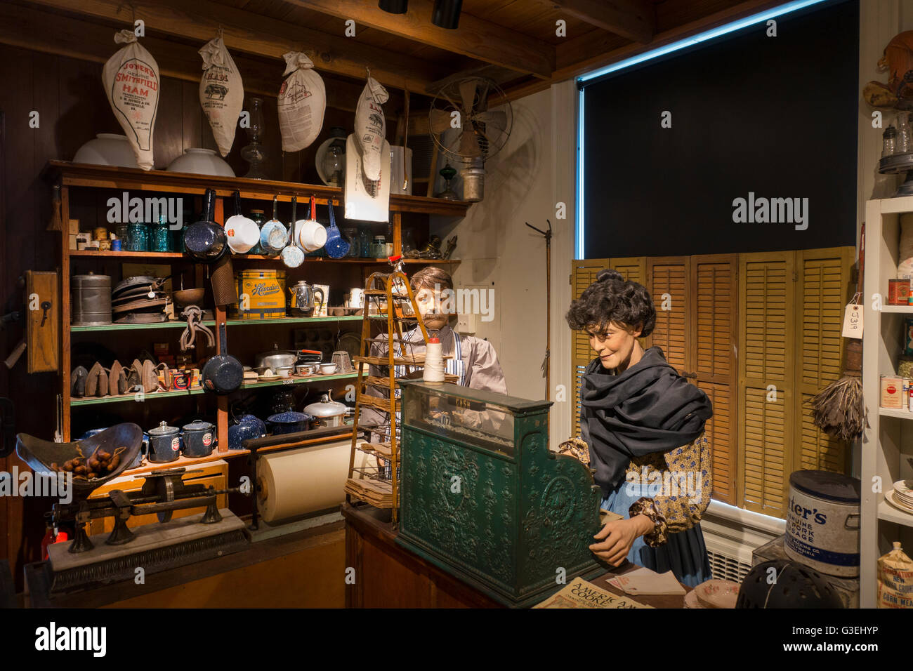 Isle of Wight county museum in Smithfield Virginia Stock Photo - Alamy