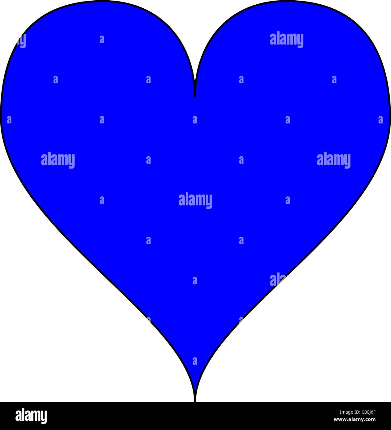 Love for blue Stock Vector Images - Alamy