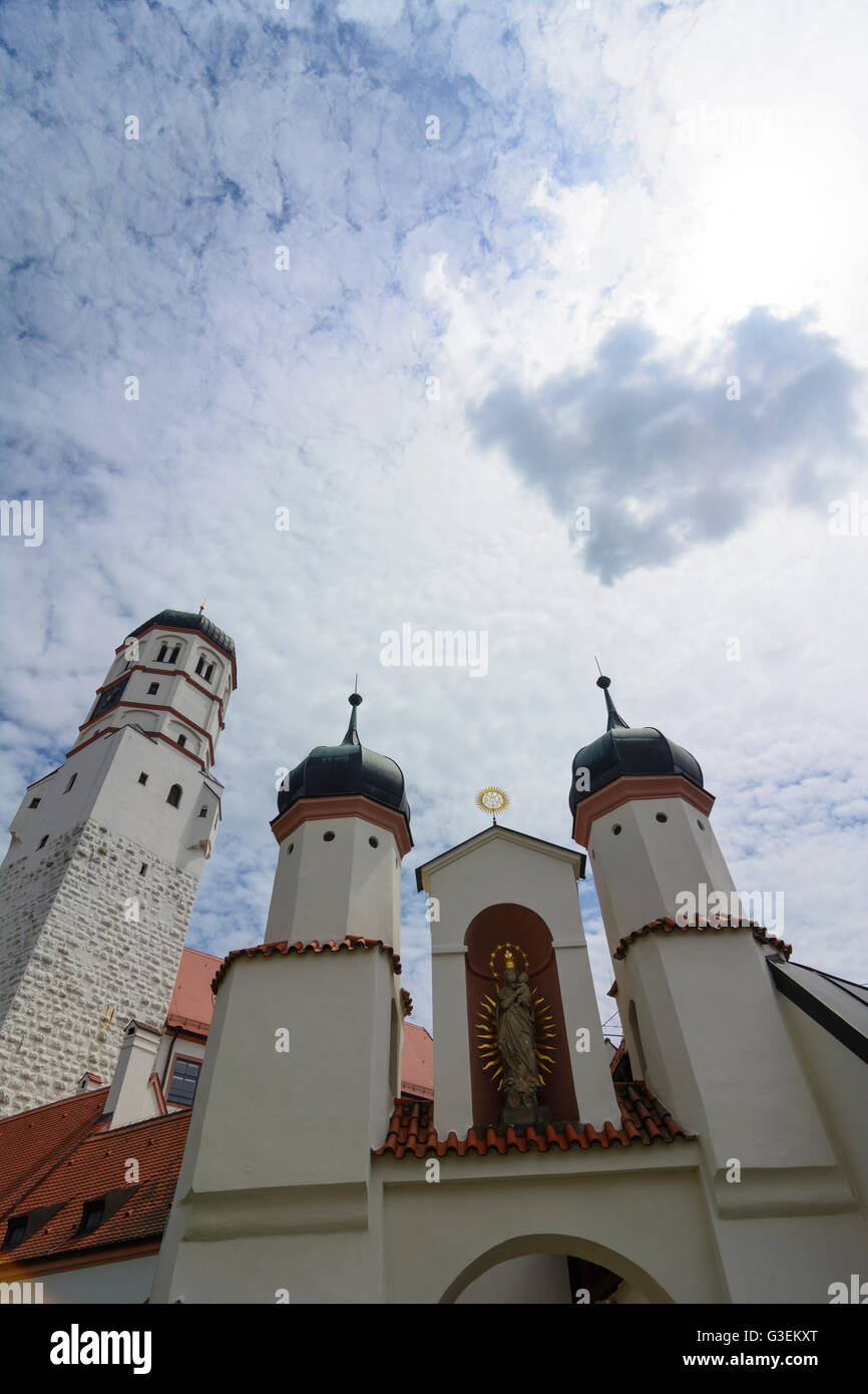 castle, Germany, Bayern, Bavaria, Schwaben, Swabia, Dillingen an der ...