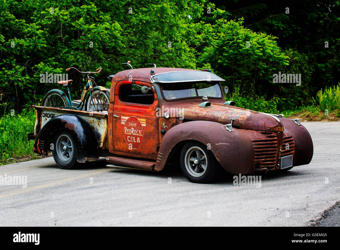1937 Dodge Rat Rod Pickup Truck Stock Photo - Alamy