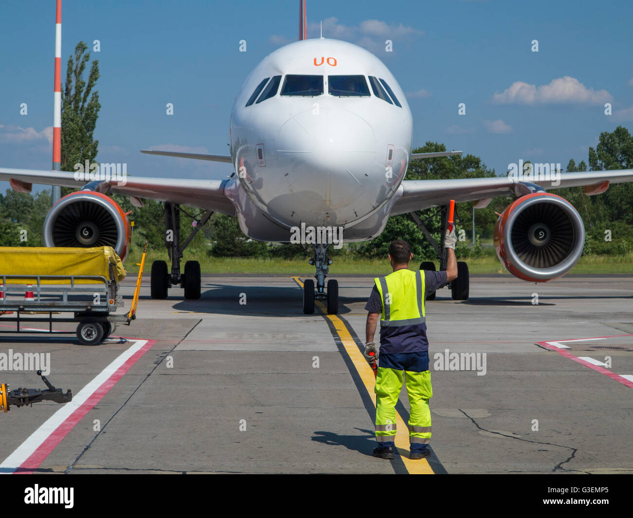 Jet holiday guide guidance baton paddle official steer aeroplane hi-res ...