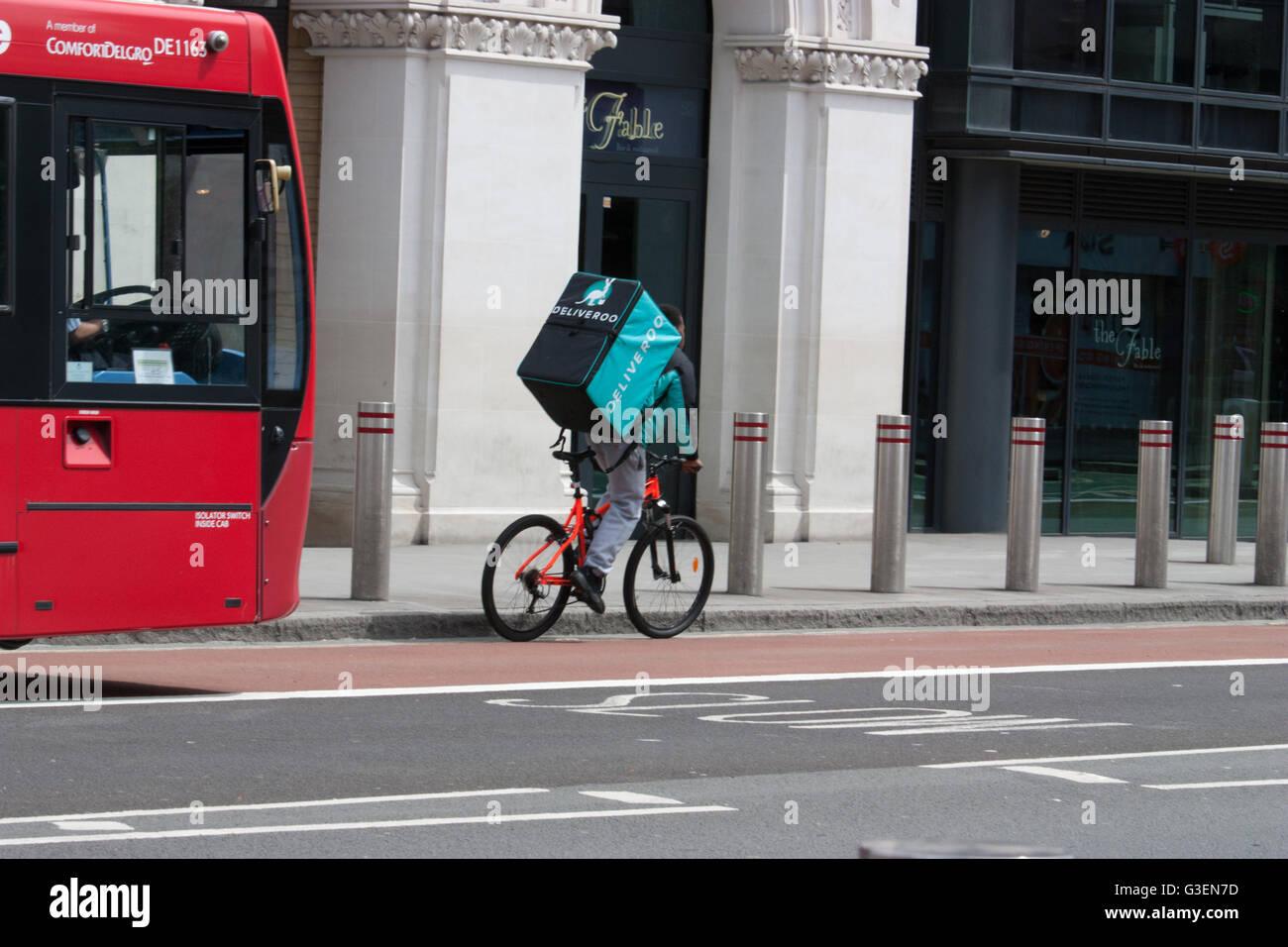Delivery bus hi-res stock photography and images - Alamy
