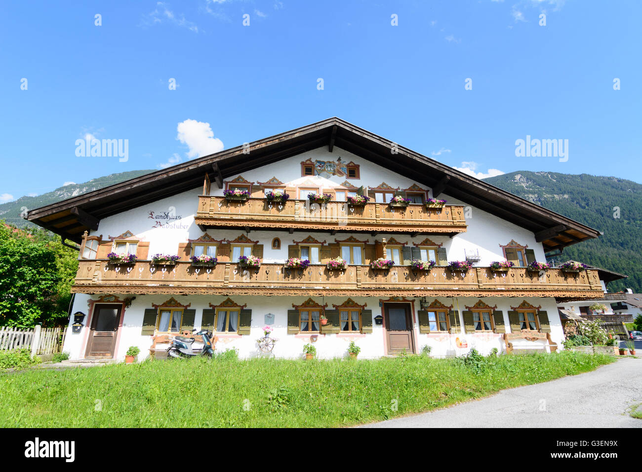 farmhaus "Landhaus Badstuber", Germany, Bayern, Bavaria, Oberbayern ...