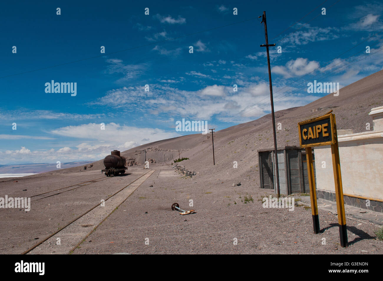 Caipe, Disused Mining Station, Railroad Station Stock Photo - Alamy