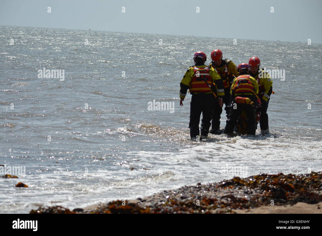 Scottish Fire And Rescue Service Water Rescue / Rope Rescue Exercise ...