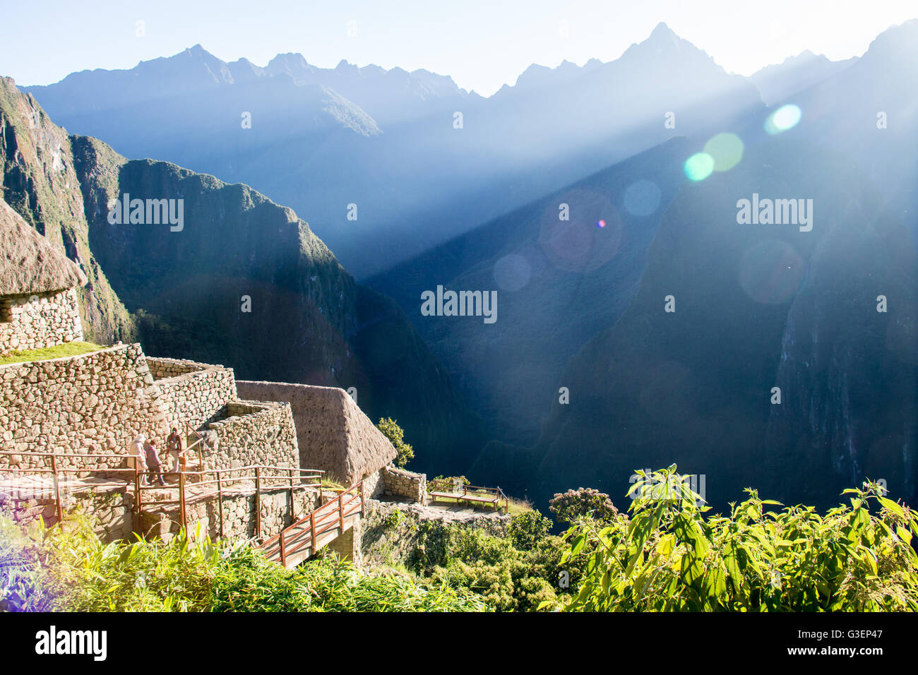 Machu Pichu ruing Stock Photo - Alamy