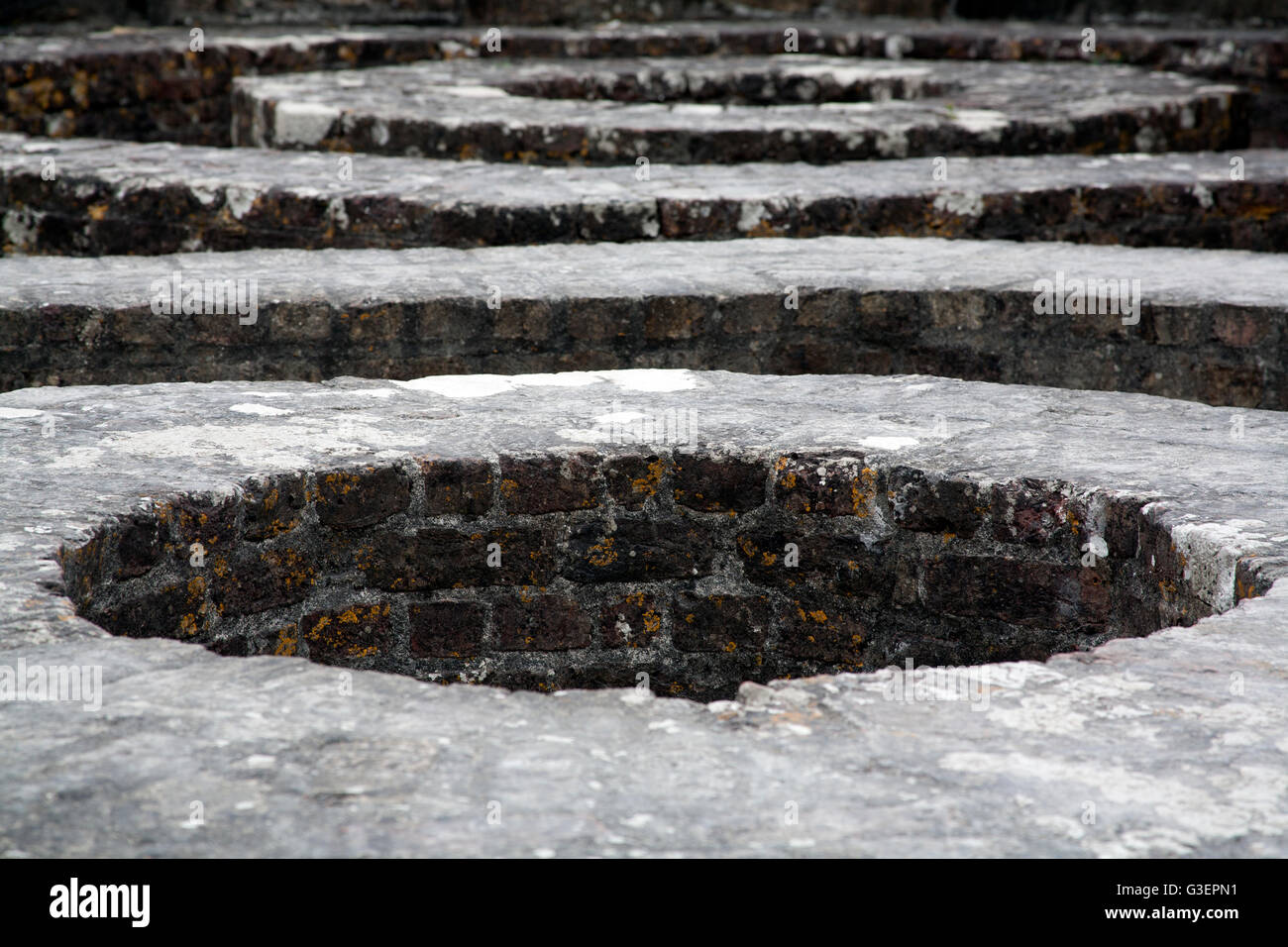 Octagonal water tanks Charles Fort Summer Cove, Kinsale harbour, County ...