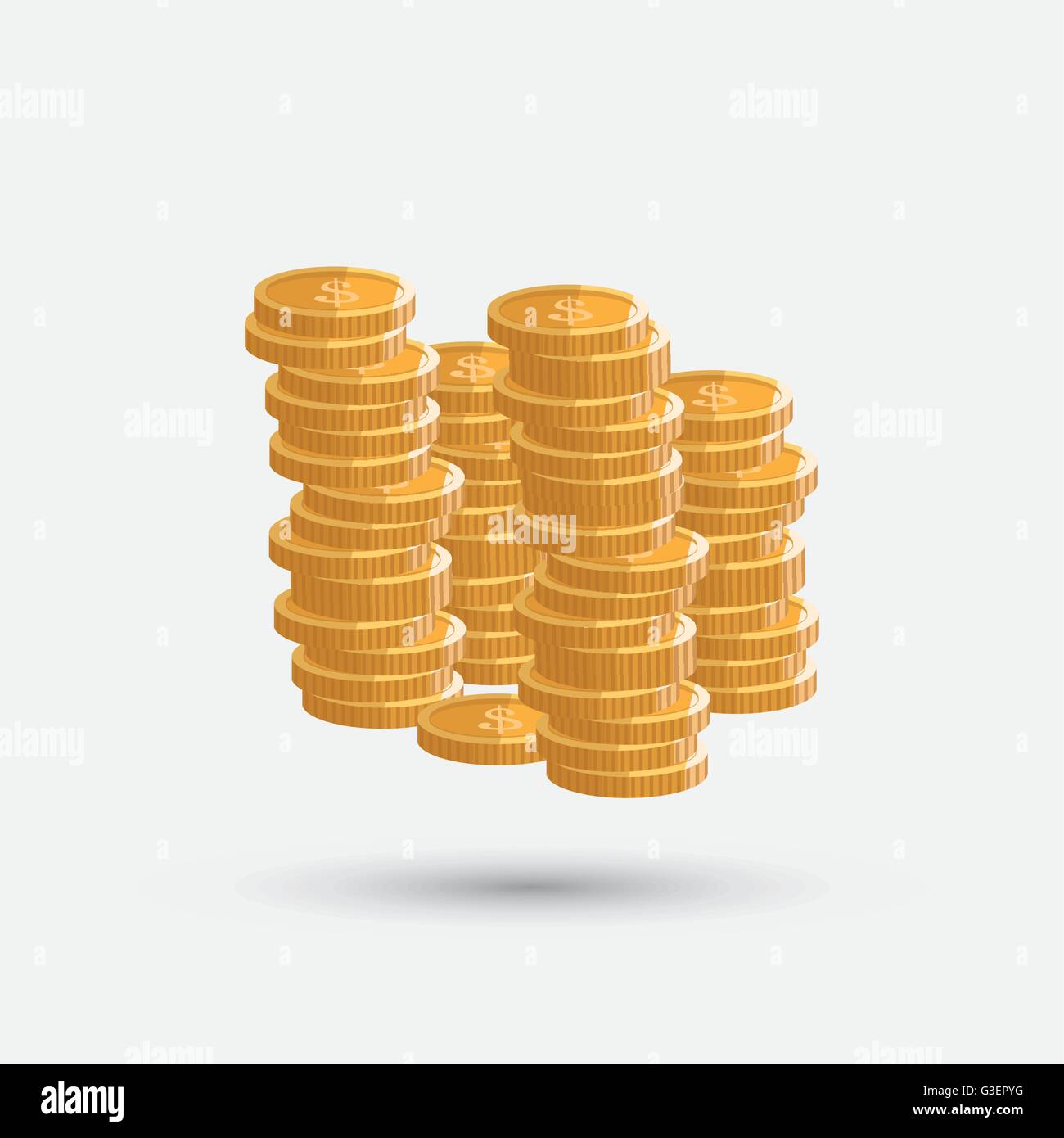 Money design. Financial item icon. White background, isolated ...