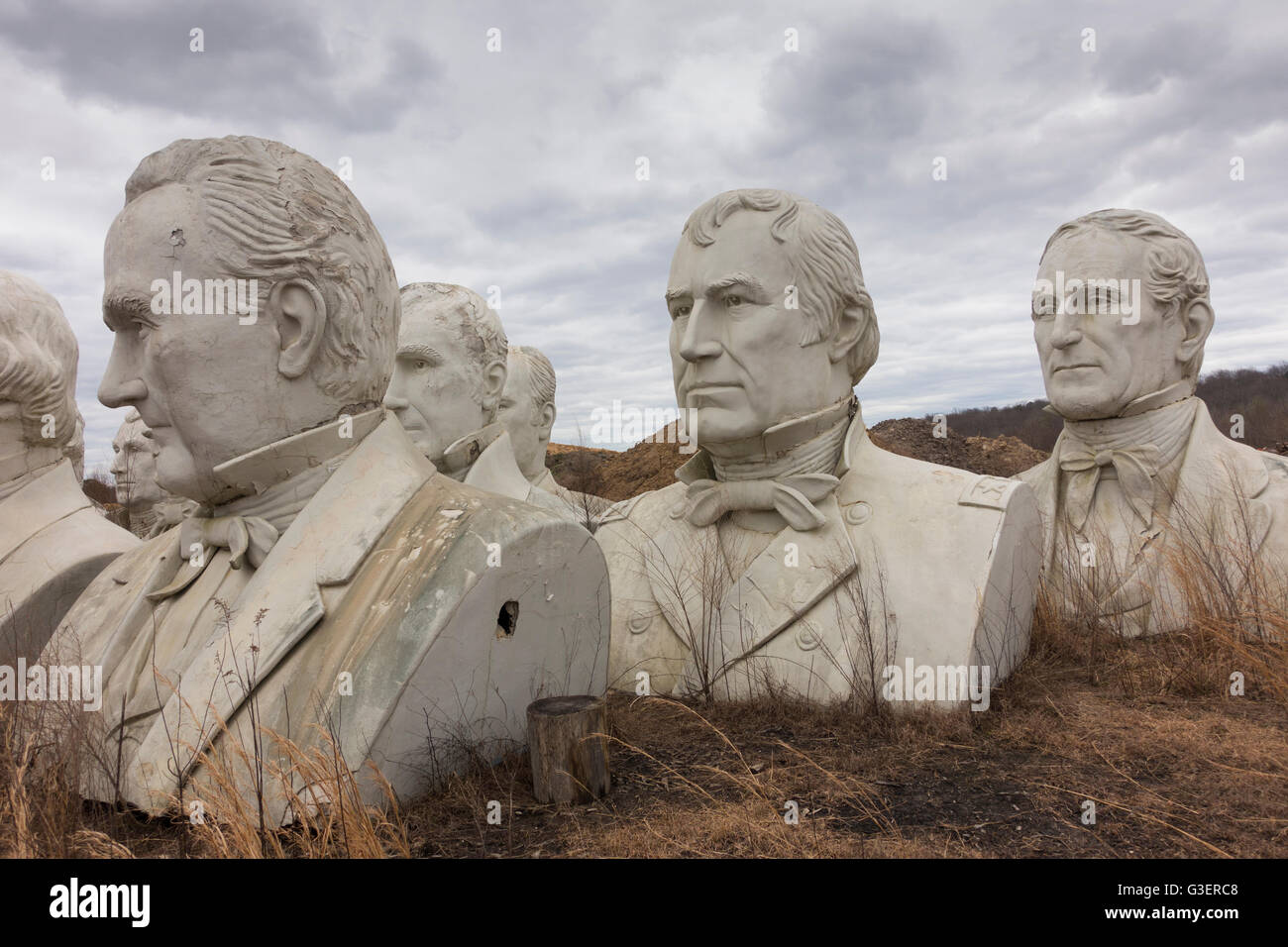Virginia presidents park defunct museum Croaker VA Stock Photo - Alamy