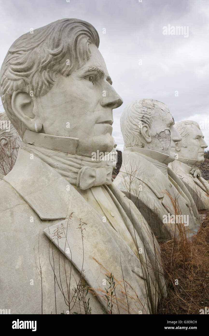 Virginia presidents park defunct museum Croaker VA Stock Photo - Alamy