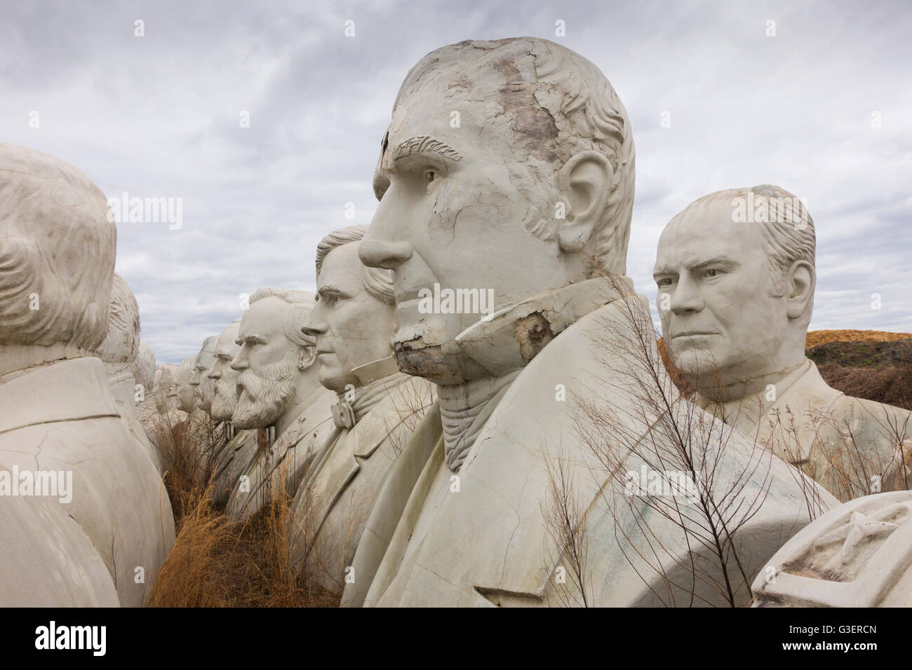 Virginia presidents park defunct museum Croaker VA Stock Photo - Alamy