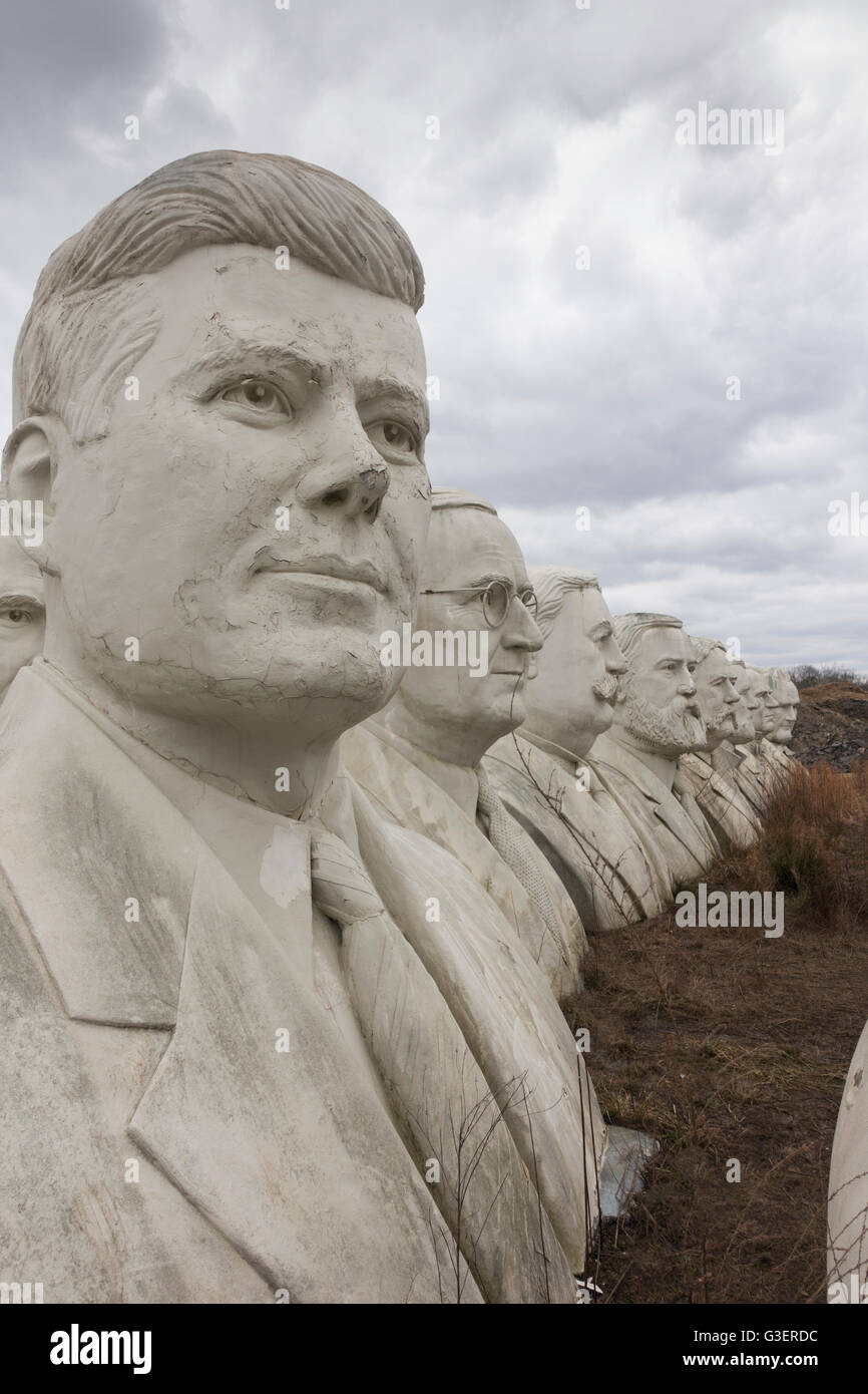 Virginia presidents park defunct museum Croaker VA Stock Photo - Alamy