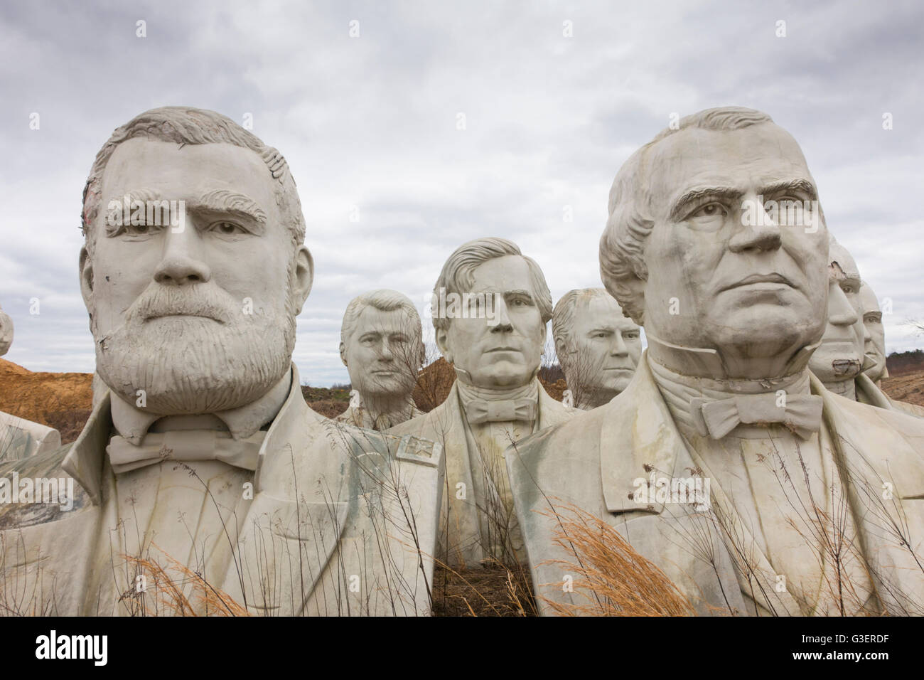 Virginia presidents park defunct museum Croaker VA Stock Photo - Alamy