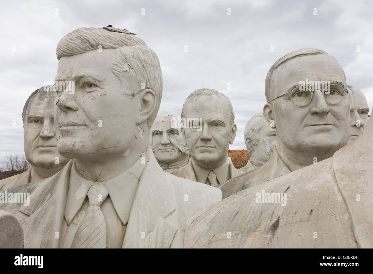 Virginia presidents park defunct museum Croaker VA Stock Photo - Alamy