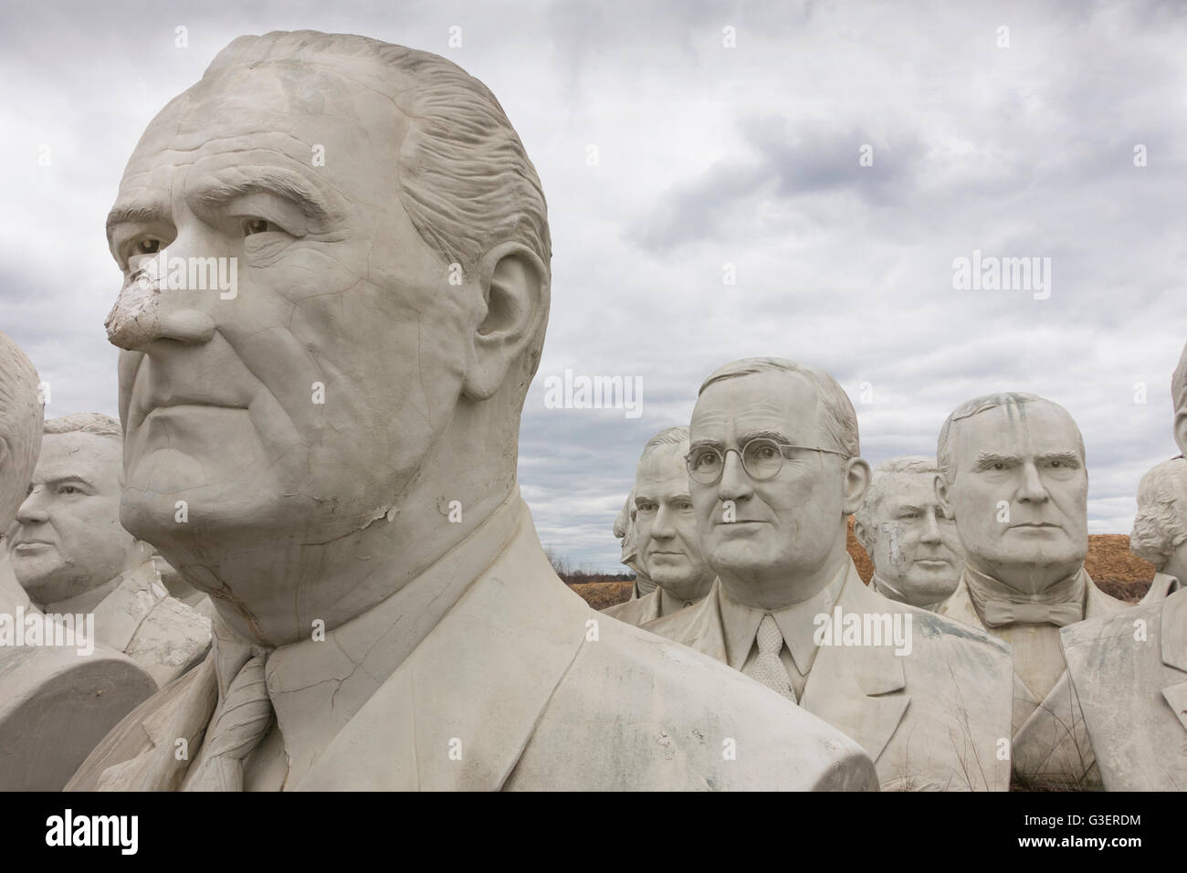 Virginia presidents park defunct museum Croaker VA Stock Photo - Alamy