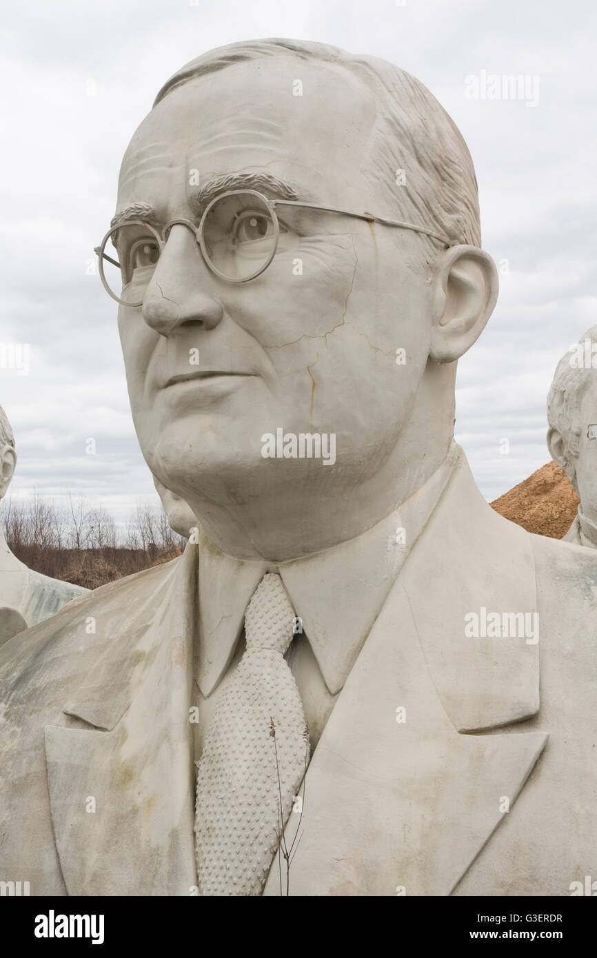 Virginia presidents park defunct museum Croaker VA Stock Photo - Alamy