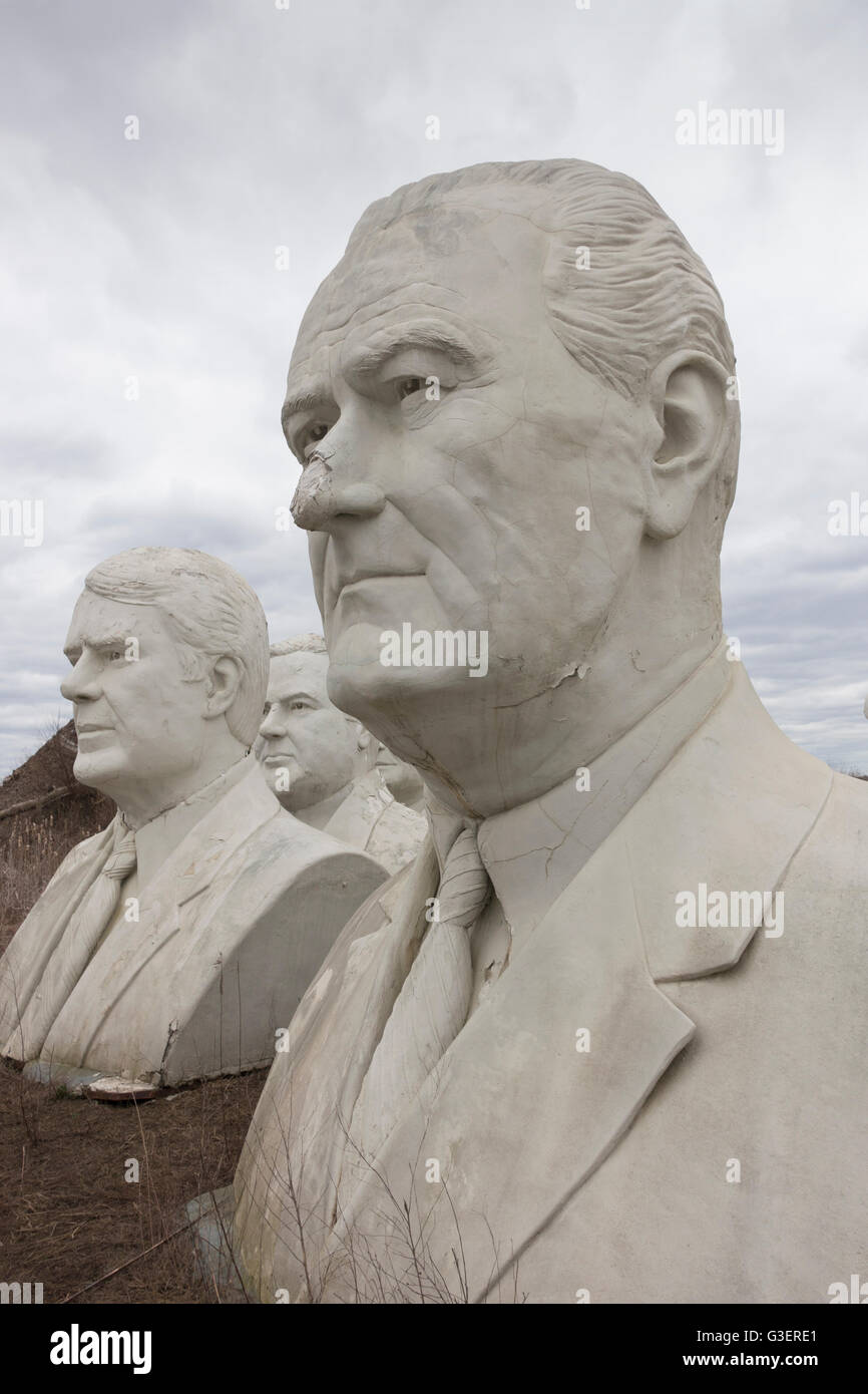 Virginia presidents park defunct museum Croaker VA Stock Photo - Alamy