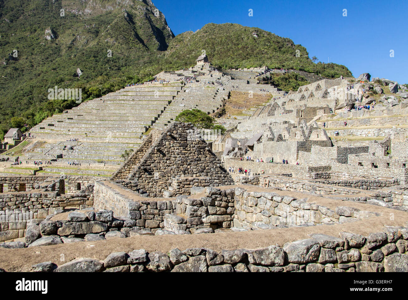 Machu Pichu ruing Stock Photo - Alamy