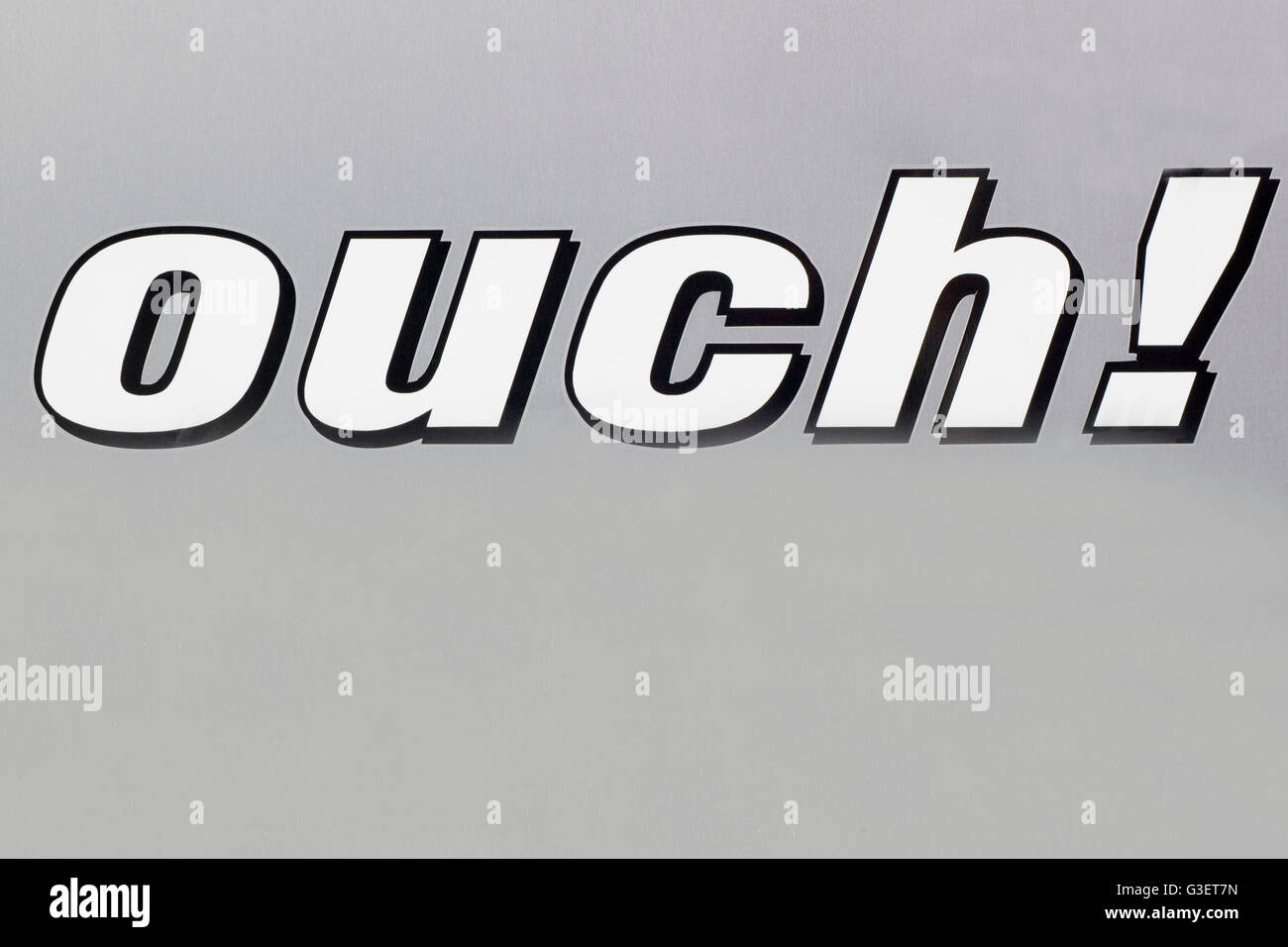 Ouch hi-res stock photography and images - Alamy