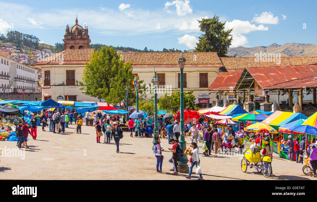 Cusco, Peru. part of the Inca Empire Stock Photo - Alamy