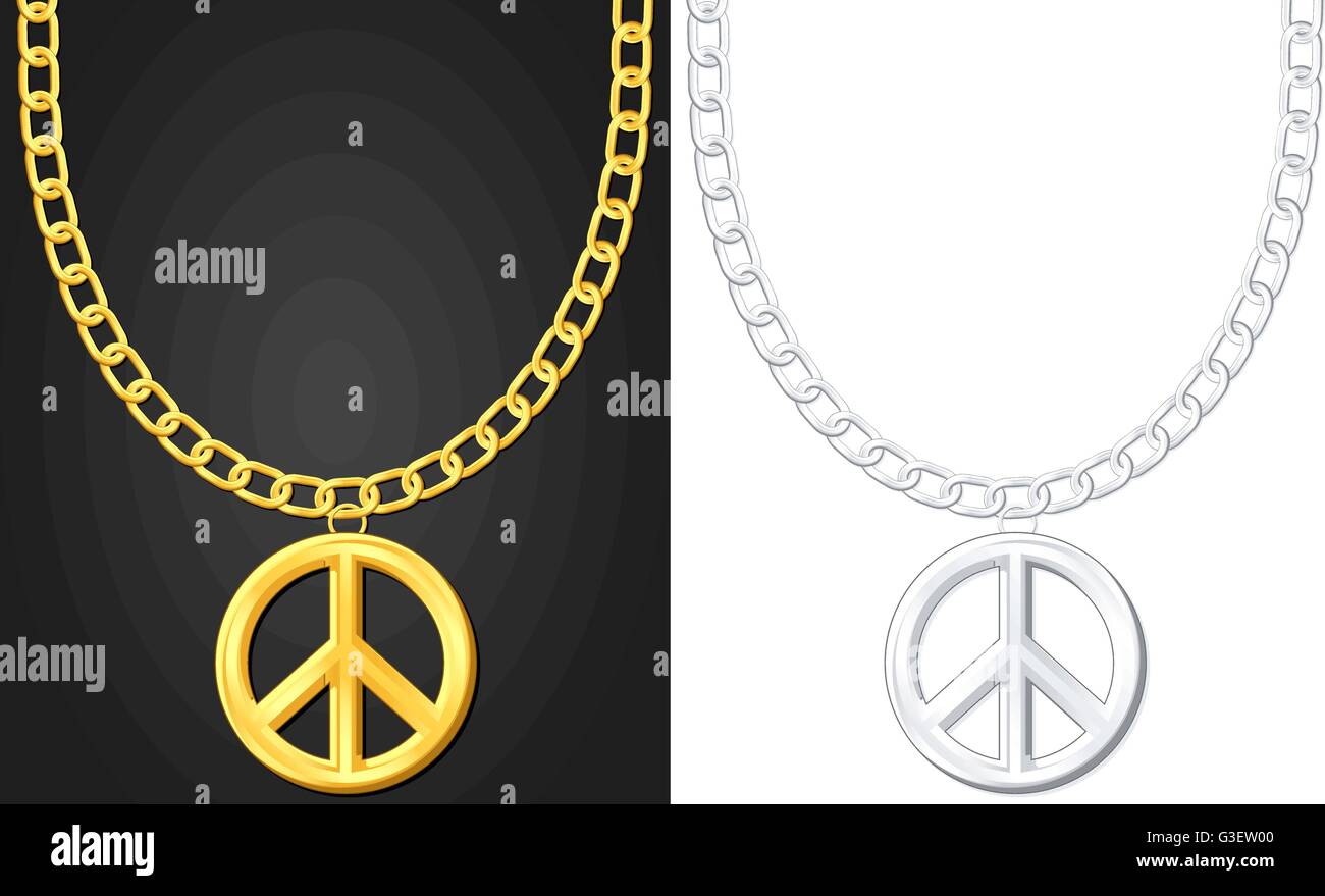 Chain of peace Stock Vector Images - Alamy
