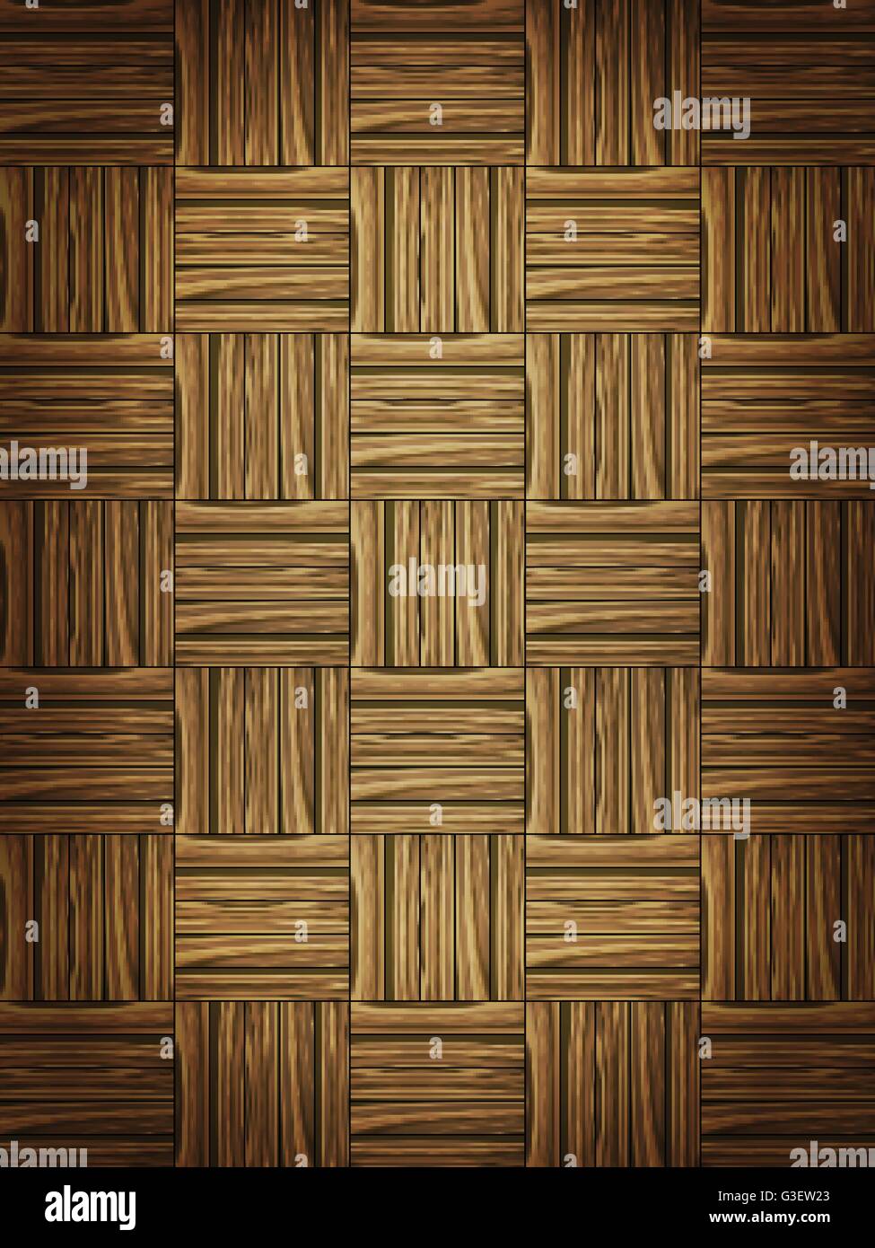 Oak parquet floor Stock Vector Images - Alamy