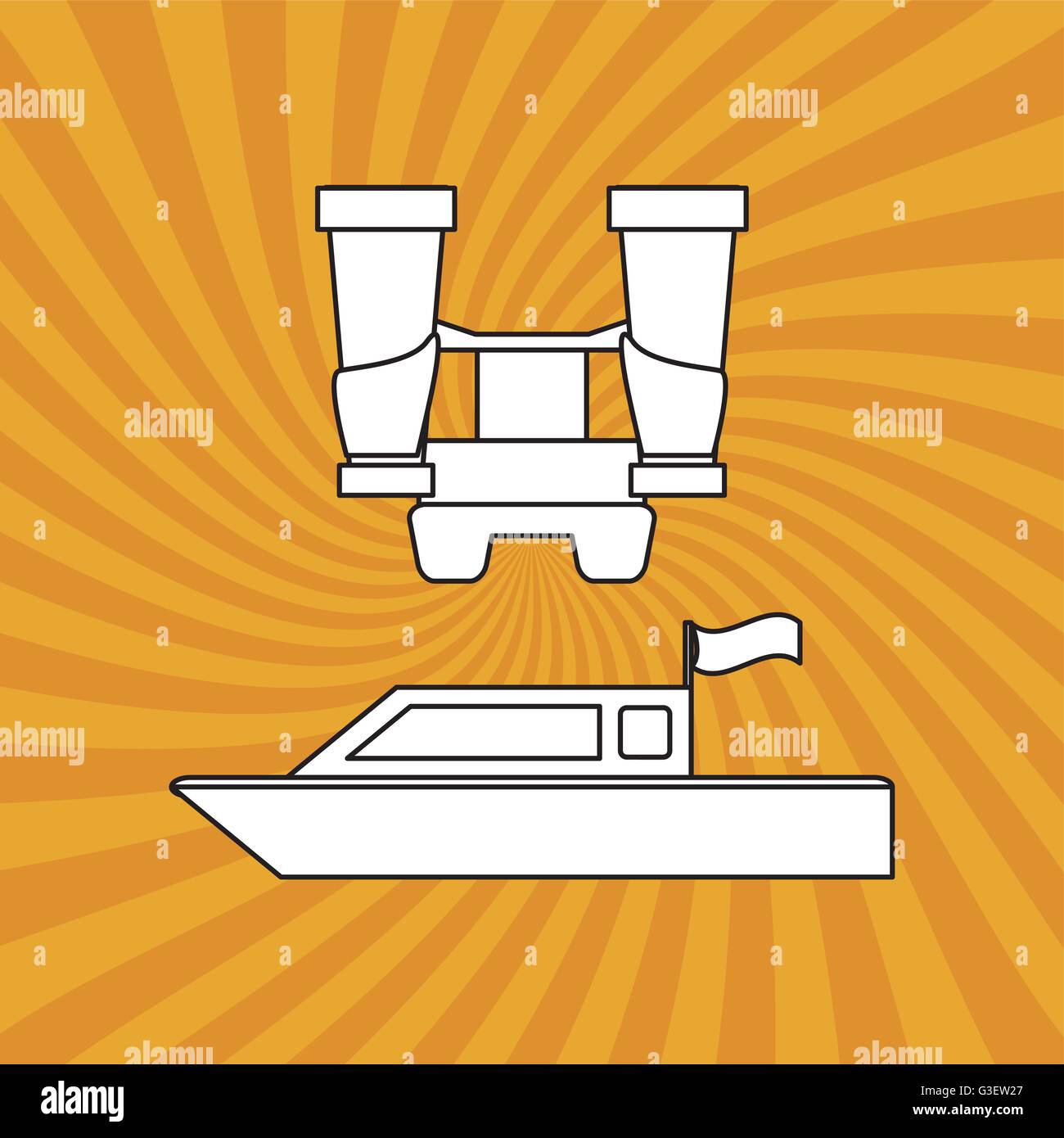 Vacation design. travel icon. flat illustration, vector graphic Stock ...