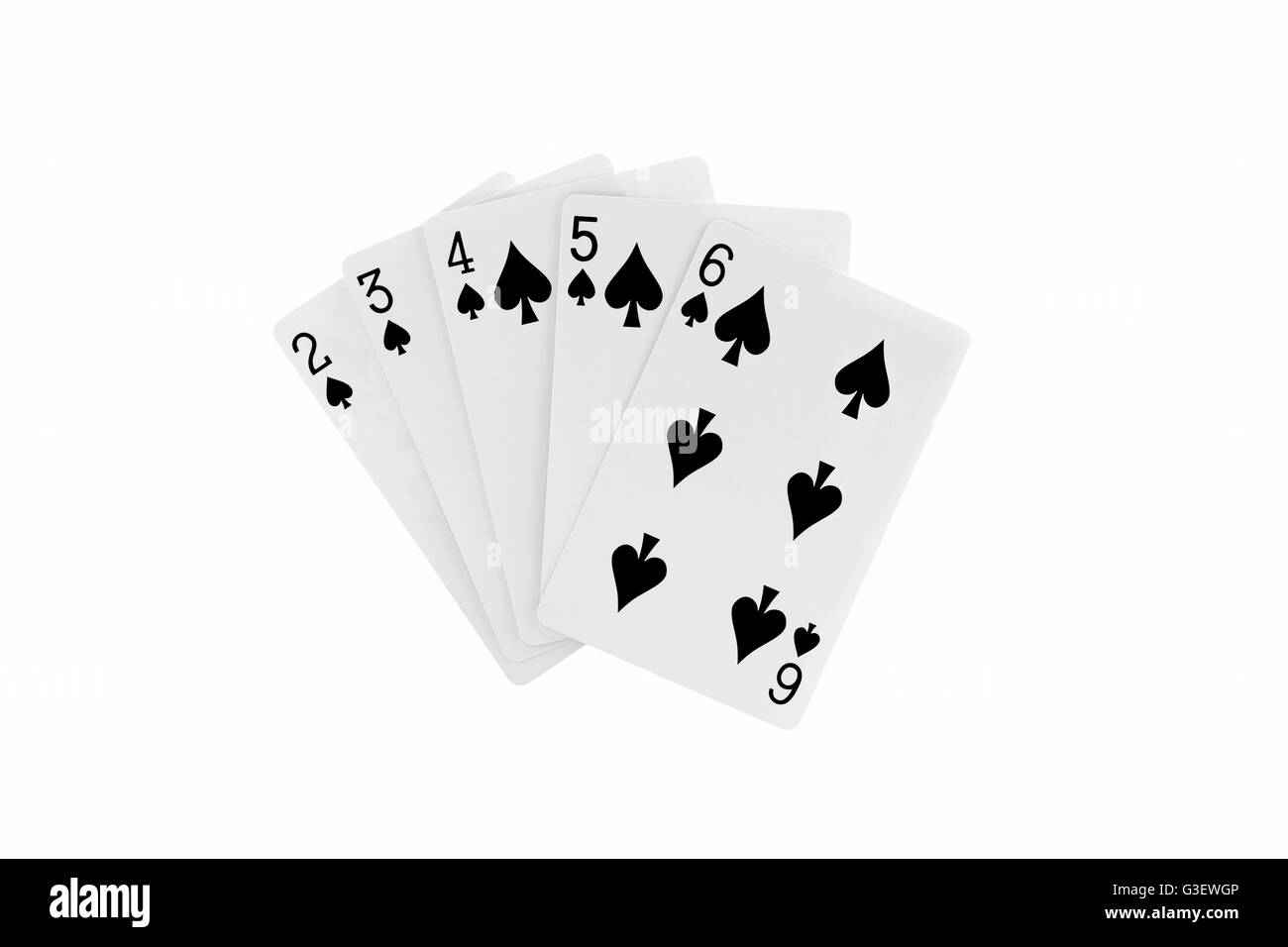 Playing cards Black and White Stock Photos & Images - Alamy