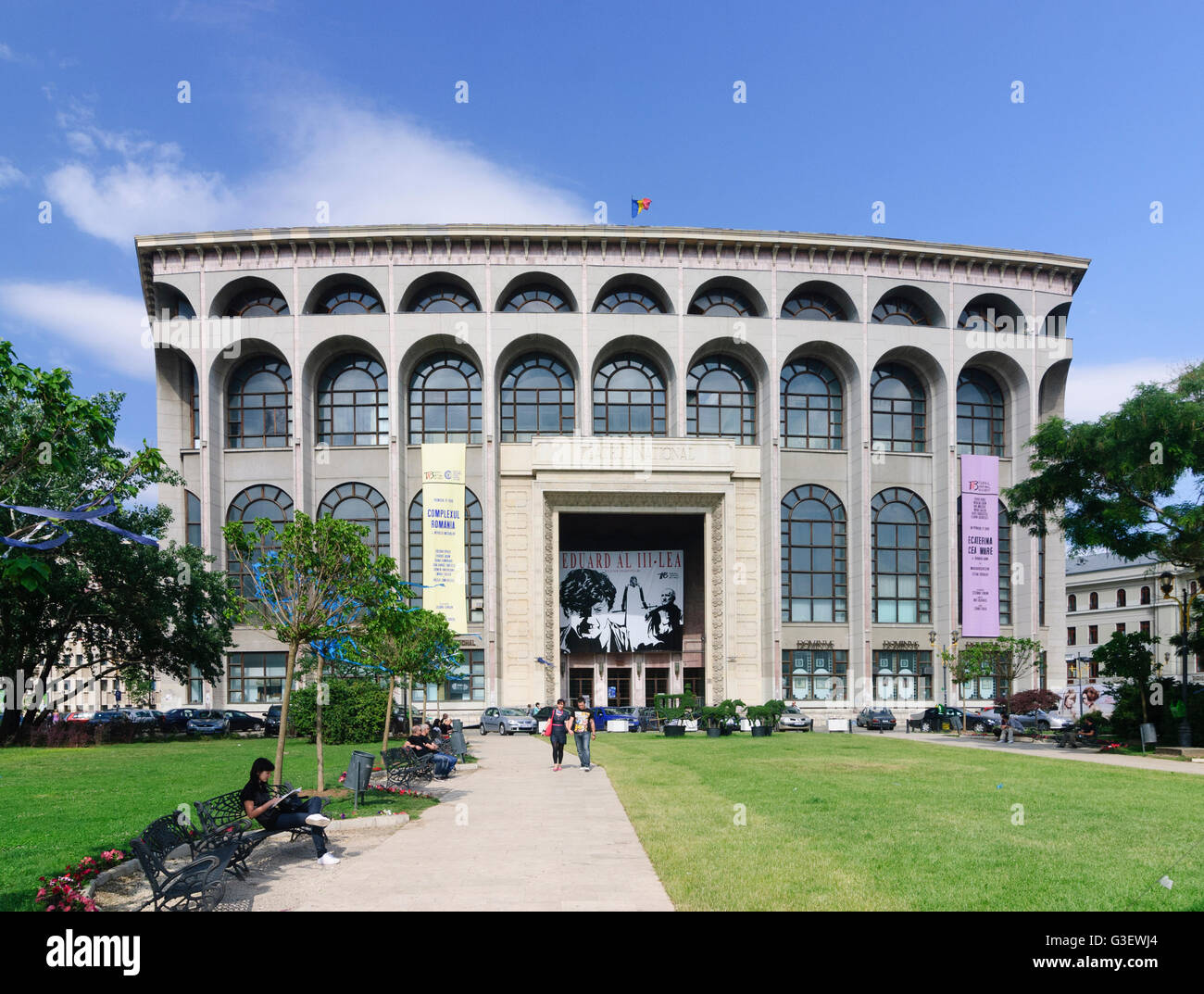 Bucharest national theatre hi-res stock photography and images - Alamy