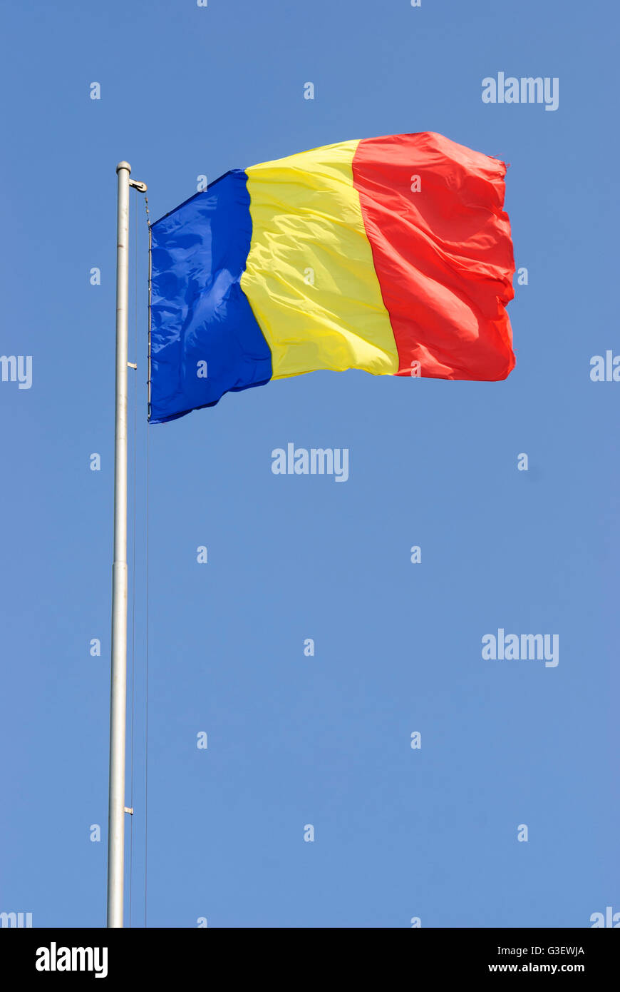 Romania bucharest flag hi-res stock photography and images - Alamy