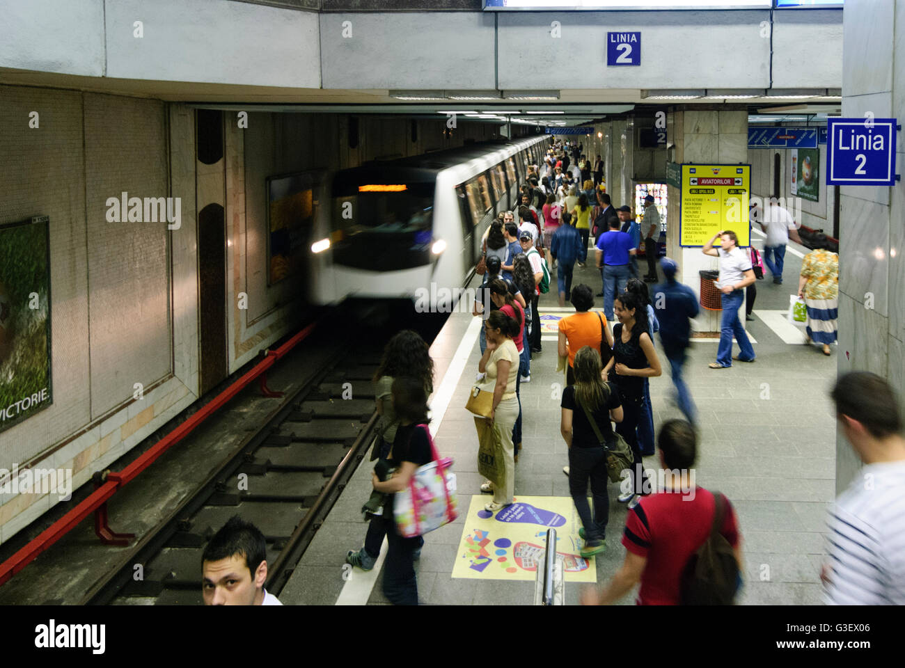 subway, Romania Bucharest Bucuresti Stock Photo - Alamy