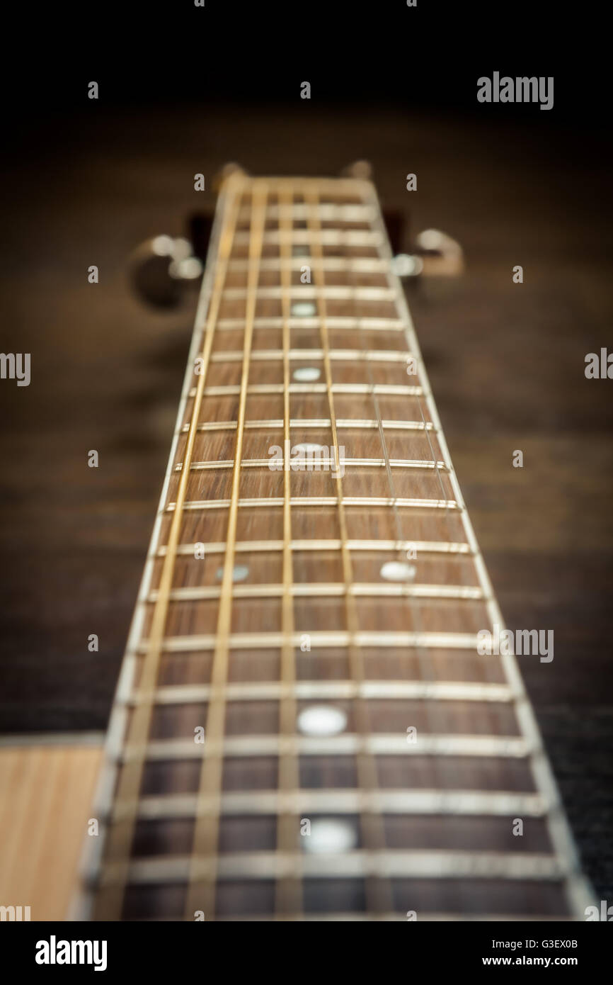 Guitar fretboard hi-res stock photography and images - Alamy