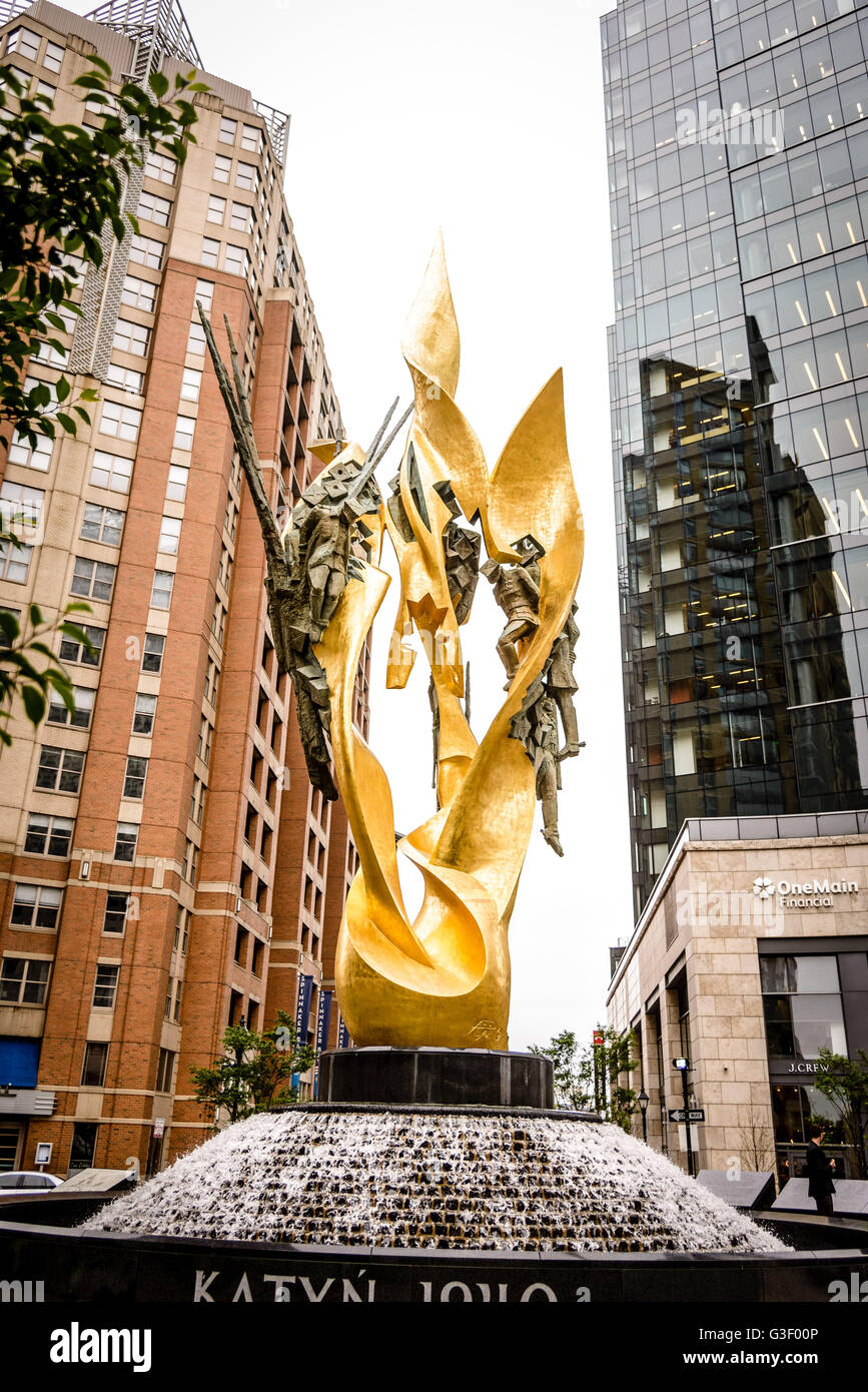 National Katyn Memorial, Alicianna Street & South President Street ...