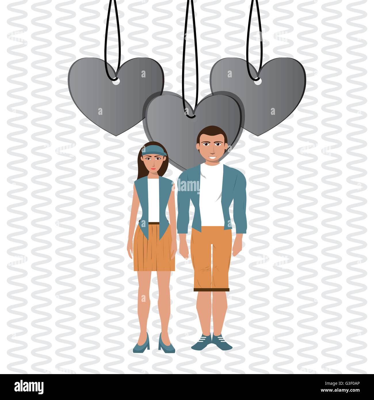 Love design. Romantic icon. Colorfull illustration, vector graph Stock ...