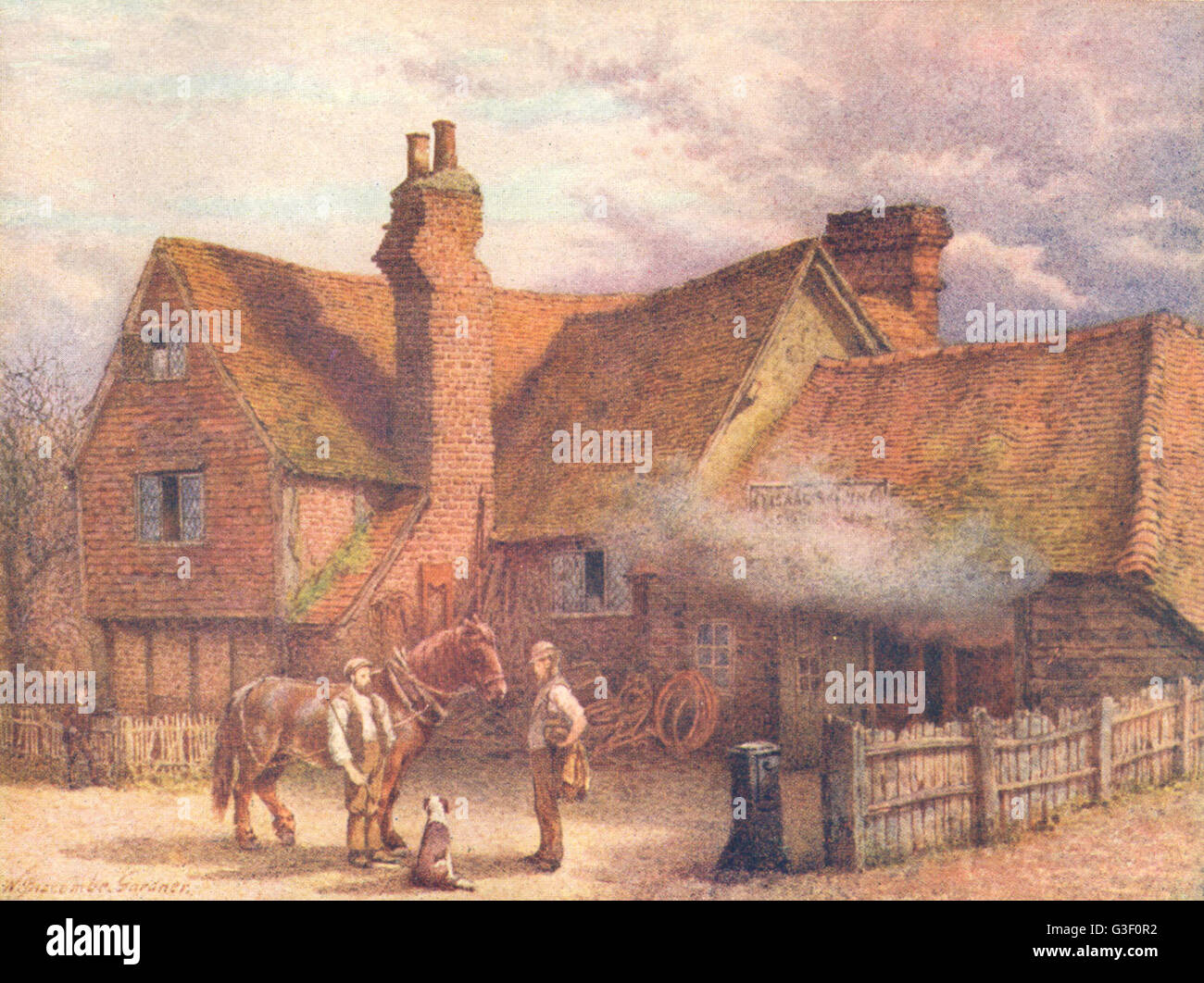 Old smithy hi-res stock photography and images - Alamy
