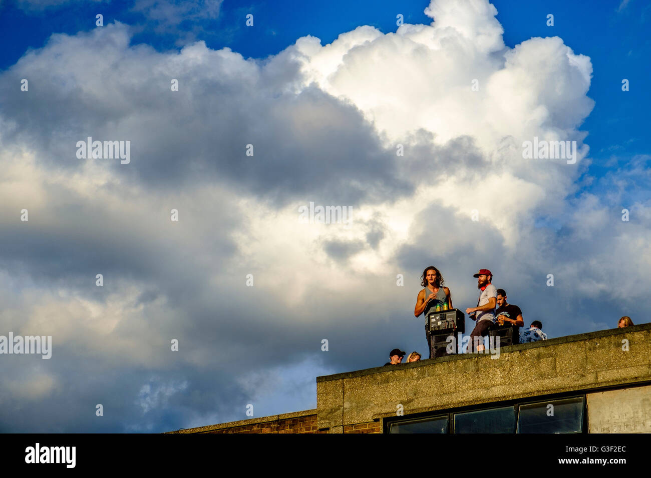 Cultural activities at London Borough of Hackney, England, UK Stock ...