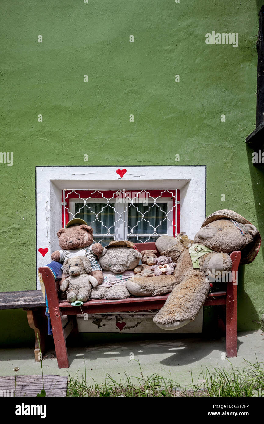 Collection of Teddy bears Stock Photo - Alamy