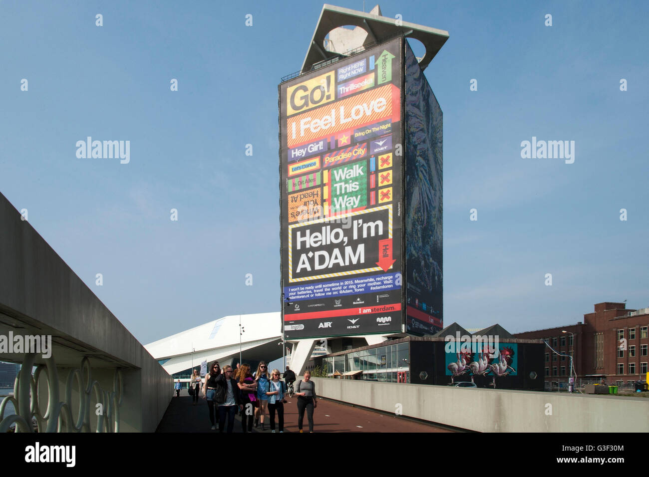Shell Tower,'Noord' (part of town), Amsterdam, Holland, Netherlands ...