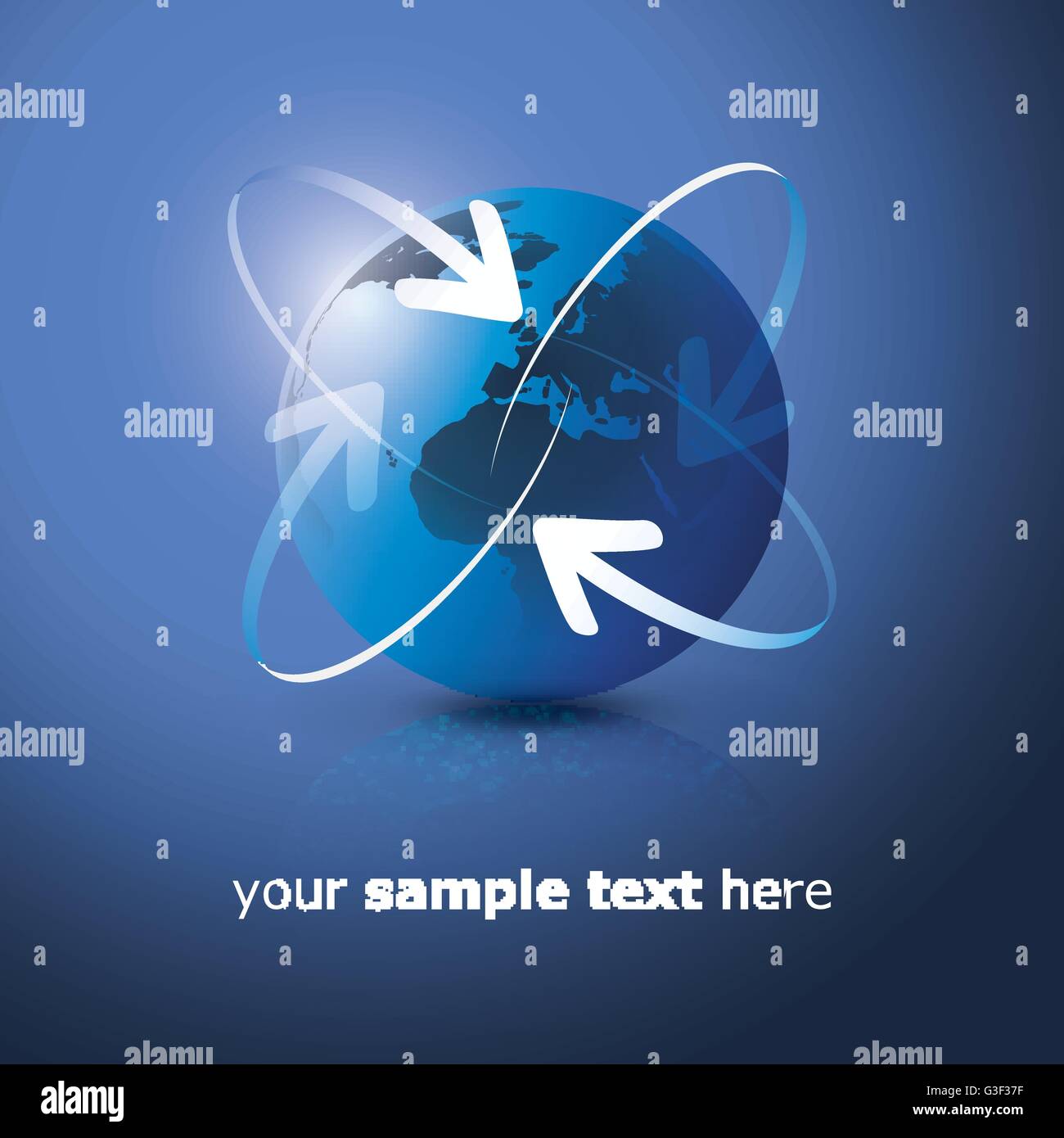 Globe Design Vector Stock Vector Image & Art - Alamy