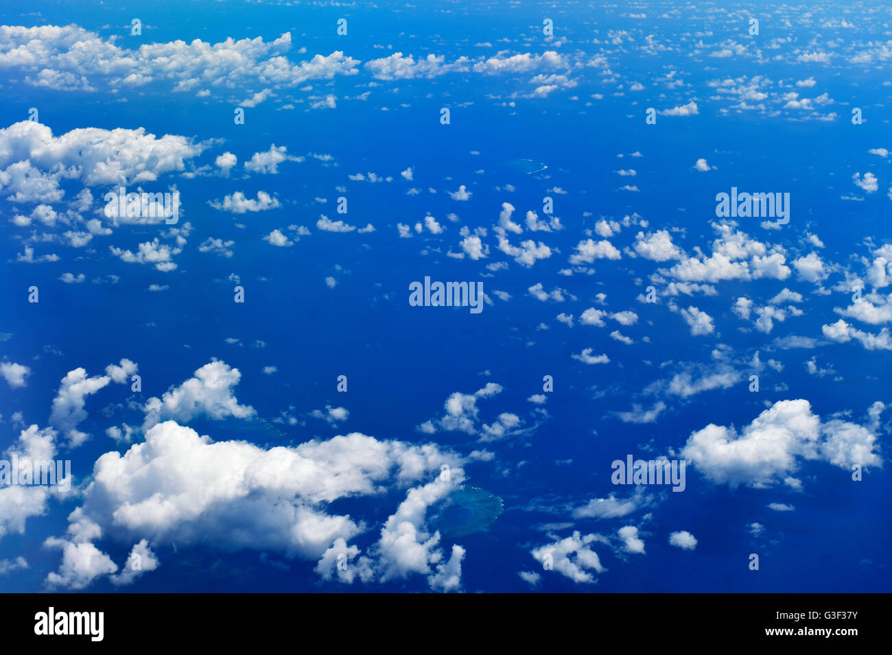 Flight over Great Barrier Reef, Queensland, Australia Stock Photo - Alamy