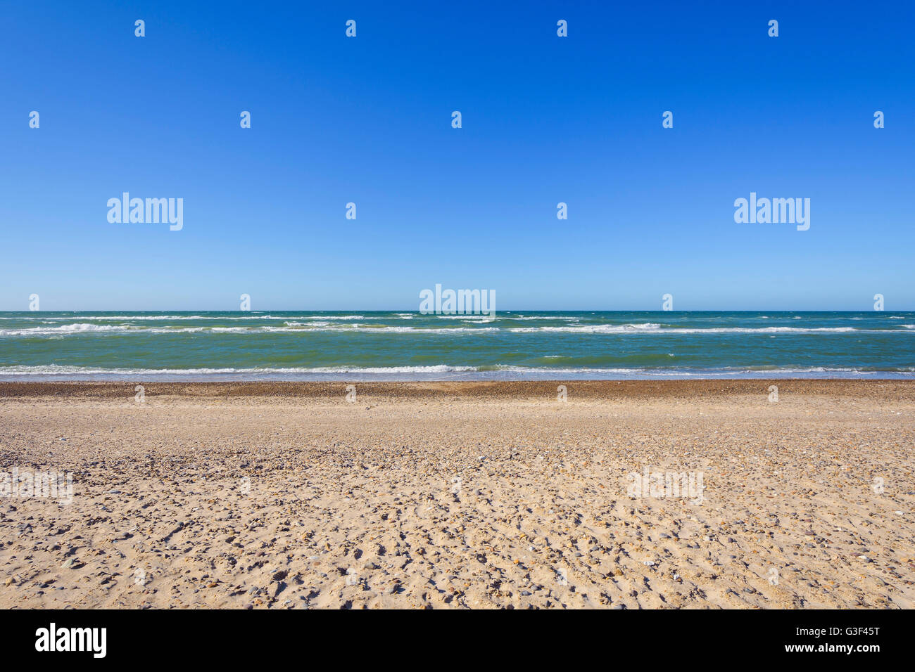 Beach in Summer, Thorup Strand, Fjerritslev, North Jutland, Denmark ...