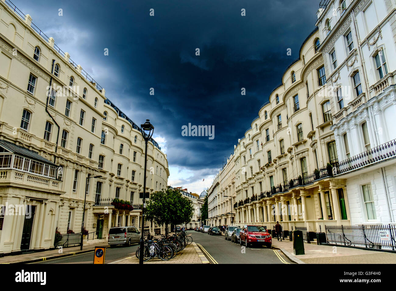 Architecture in Notting Hill, London, England, United Kingdom Stock ...