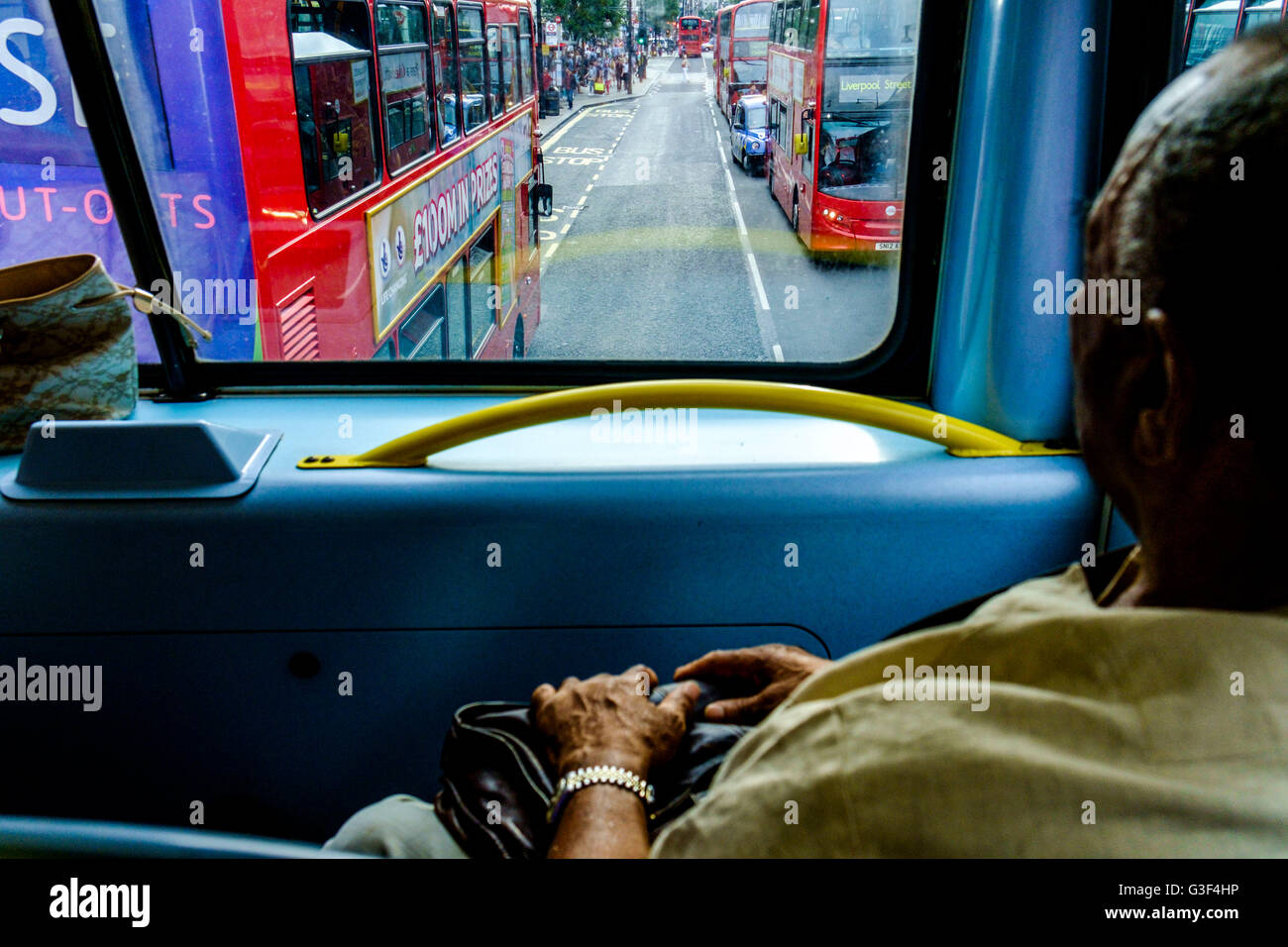 Travelling in the public transport of London, England, United Kingdom ...