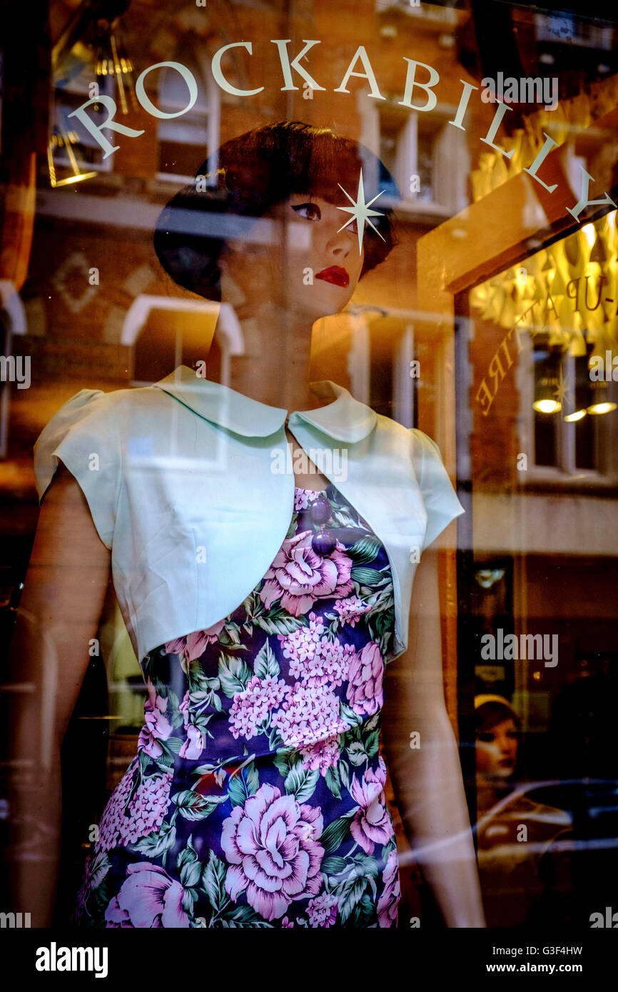 Vintage shop in Soho, London, England, United Kingdom Stock Photo - Alamy