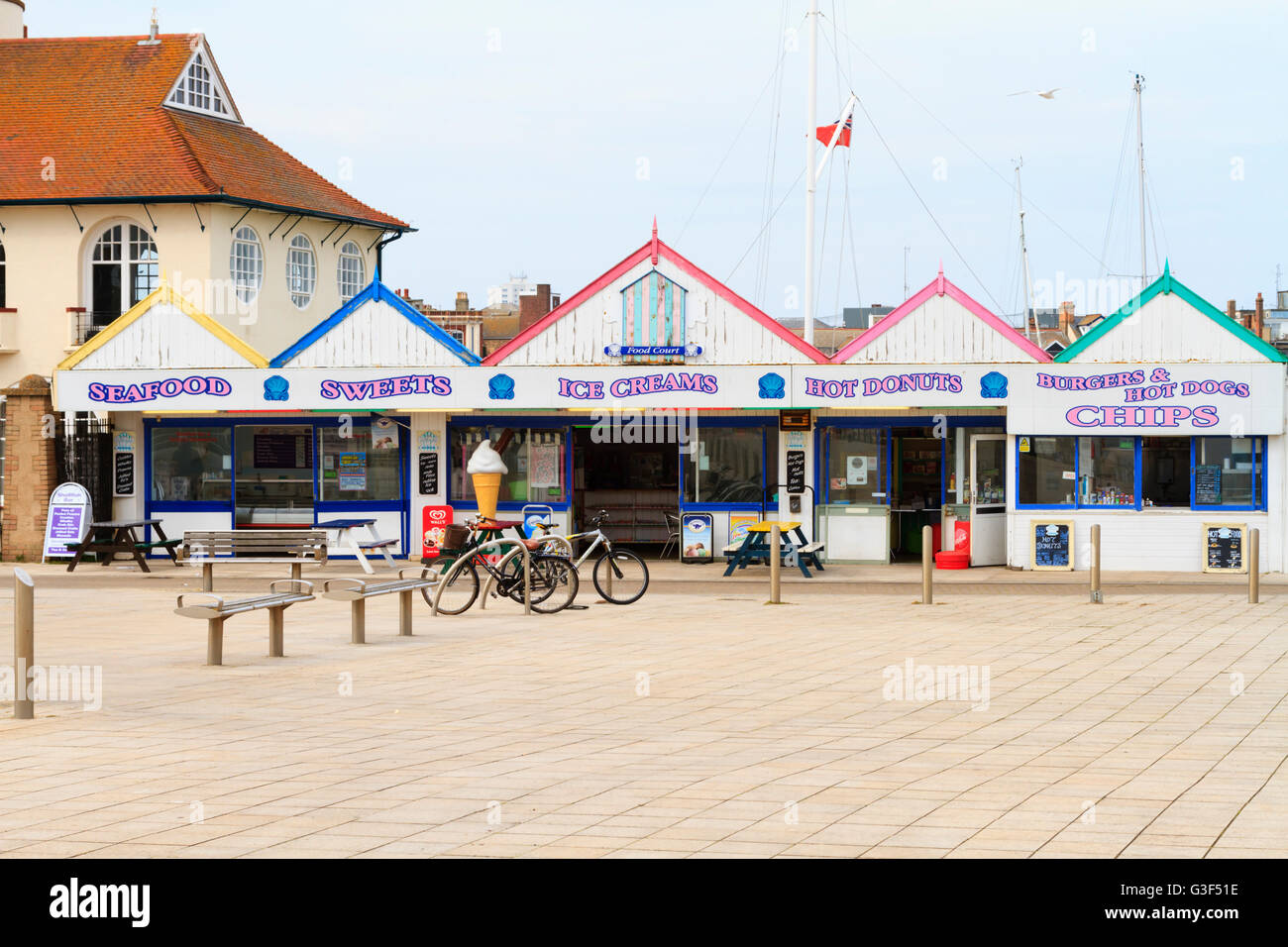 South Pier area, Southwold, Norfolk, England Stock Photo - Alamy