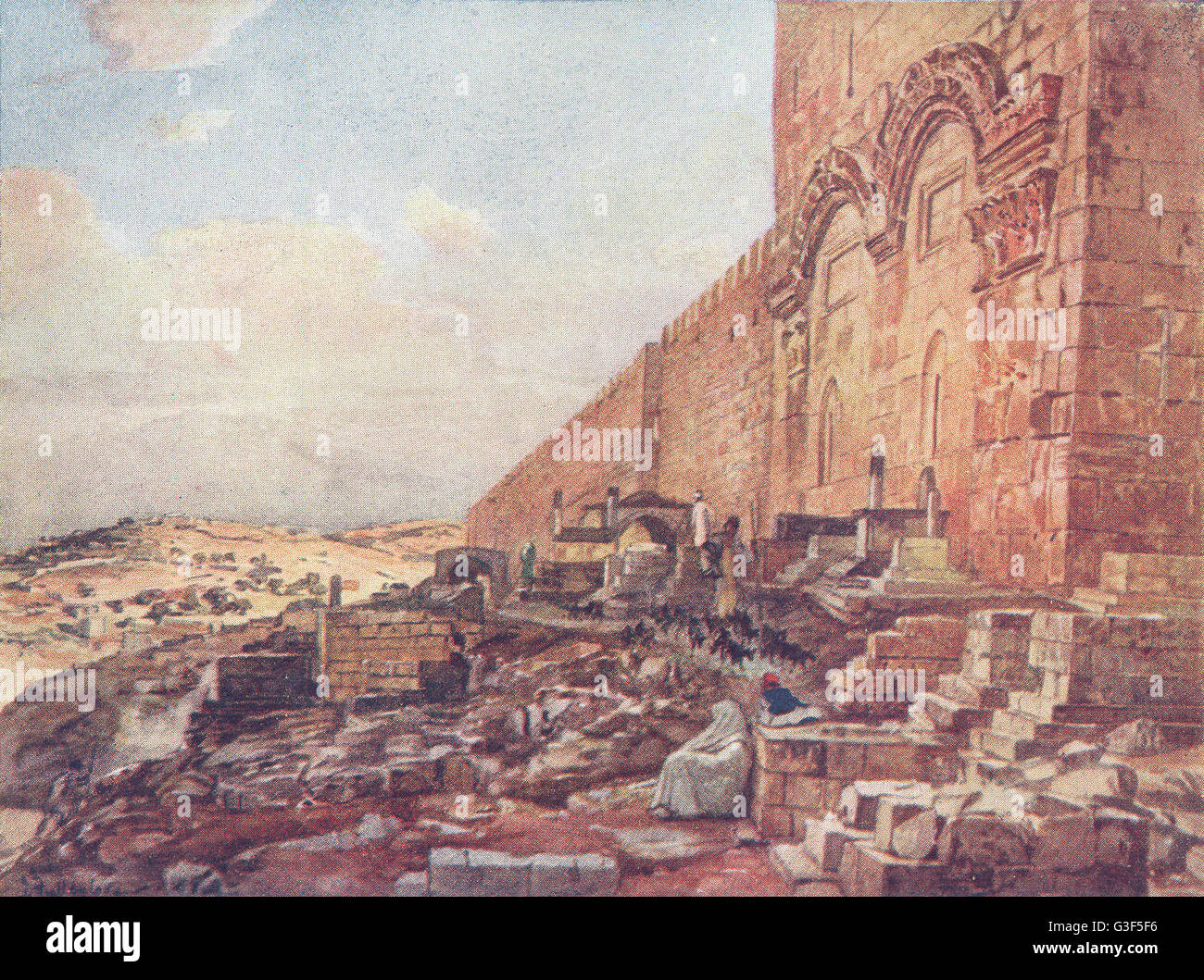 Golden gate jerusalem hi-res stock photography and images - Alamy