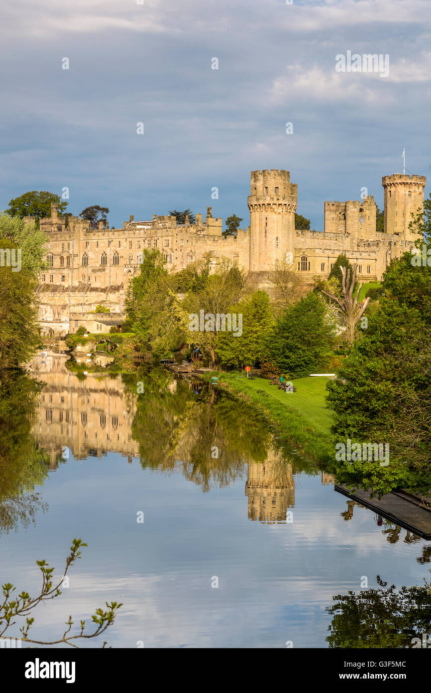England warwickshire warwick warwick castle hi-res stock photography ...