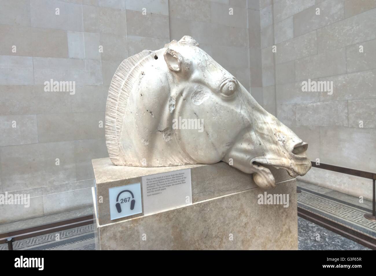 parthenon marbles, Elgin Marbles British Museum selene Stock Photo - Alamy